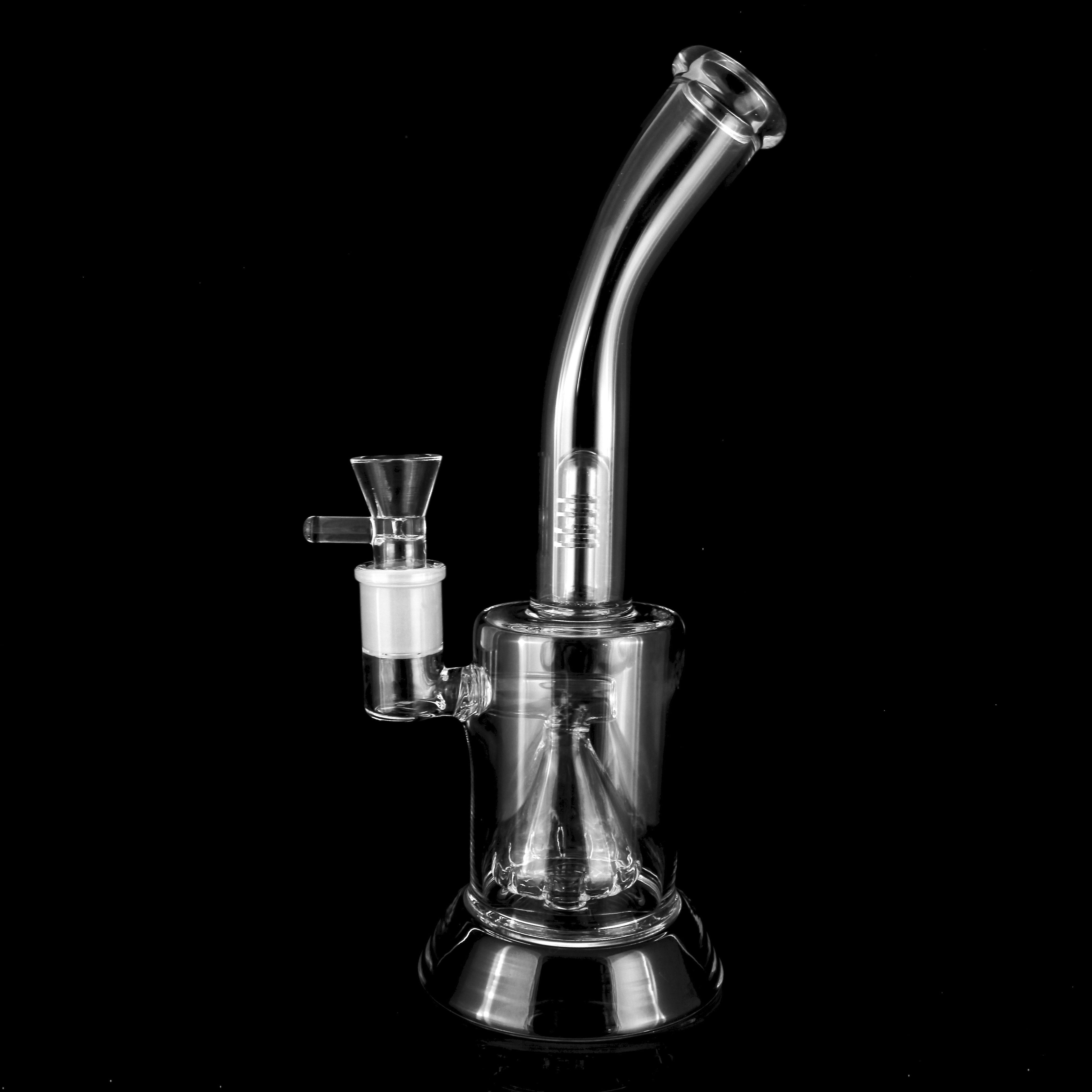 Glassics: 12" Cone Showerhead Perc Curved-Neck | Leafly