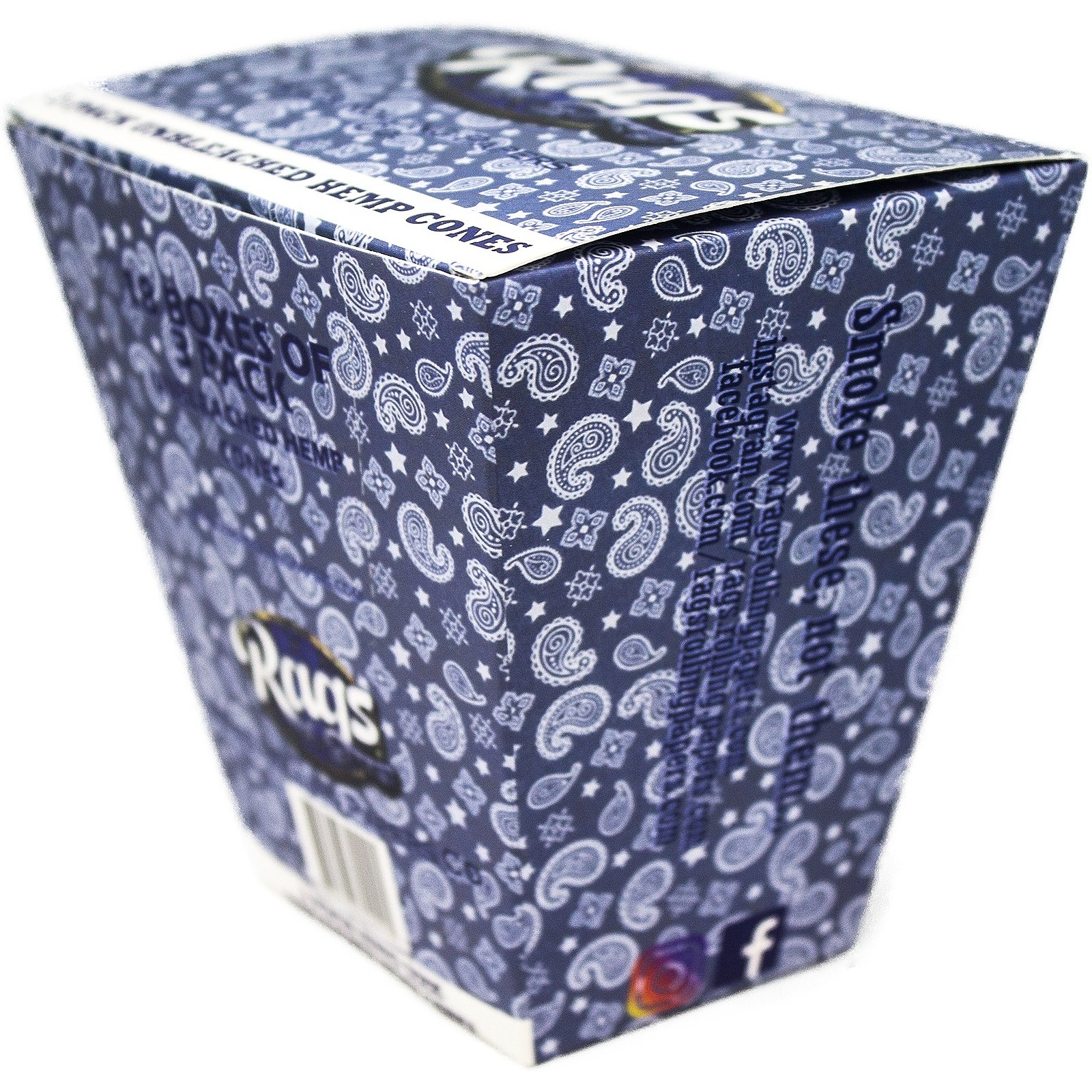 Rags Rolling Papers: Rags Rolling Papers box of 18 - 3 pack Box ...