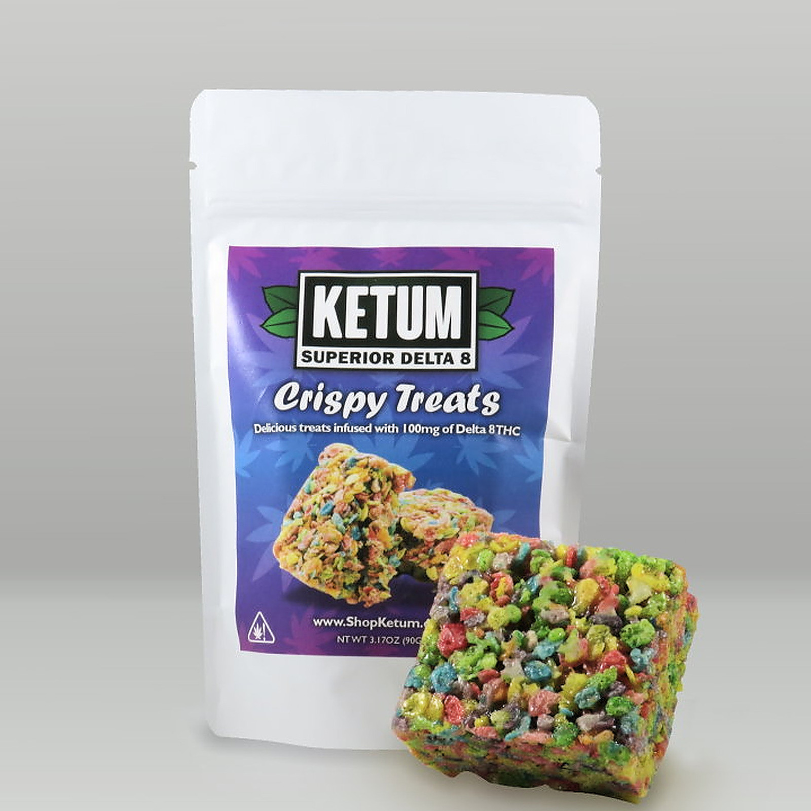 Ketum Superior Kratom: Delta THC 100mg Crispy Treats | Leafly