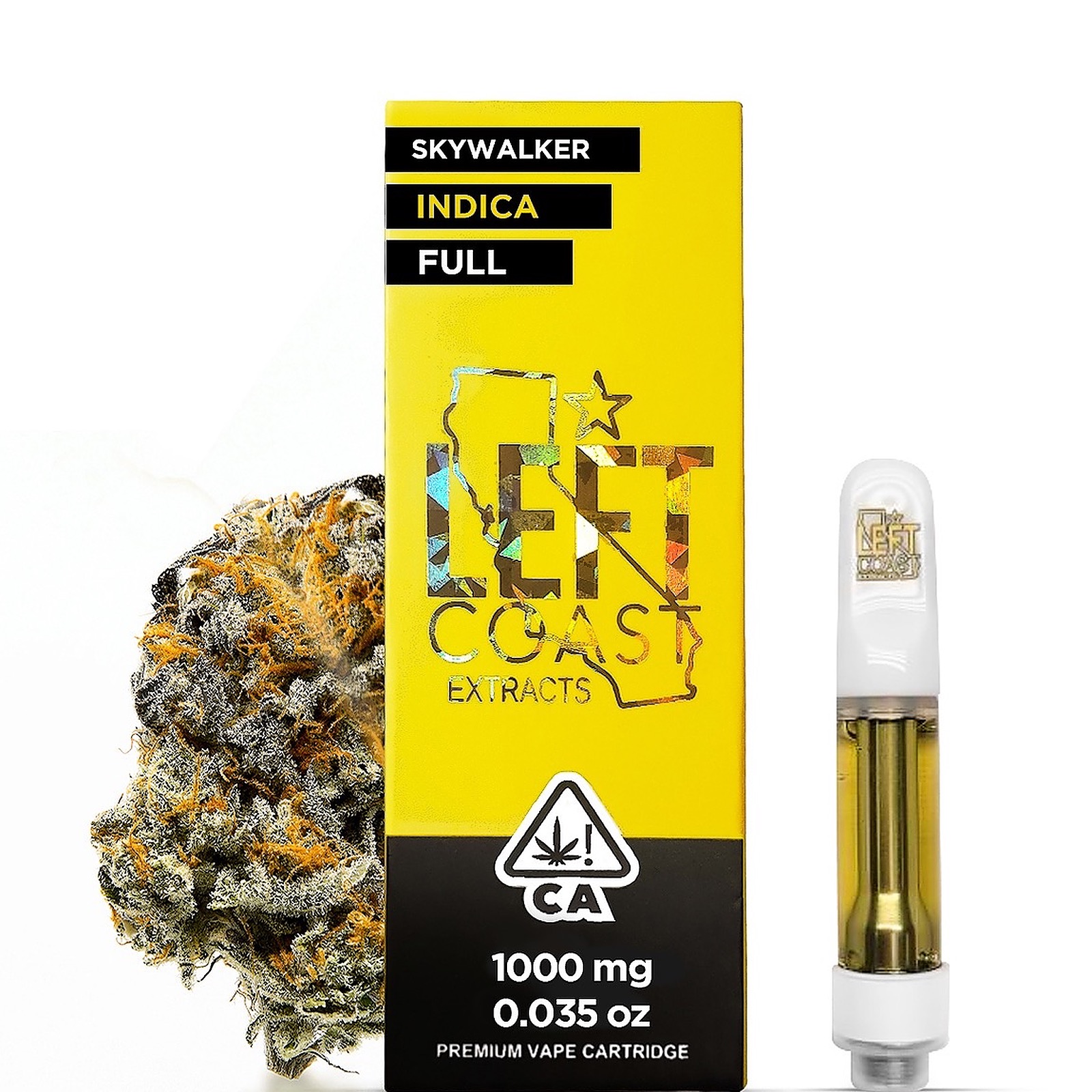 Left Coast Extracts: Skywalker OG Cartridge | Leafly