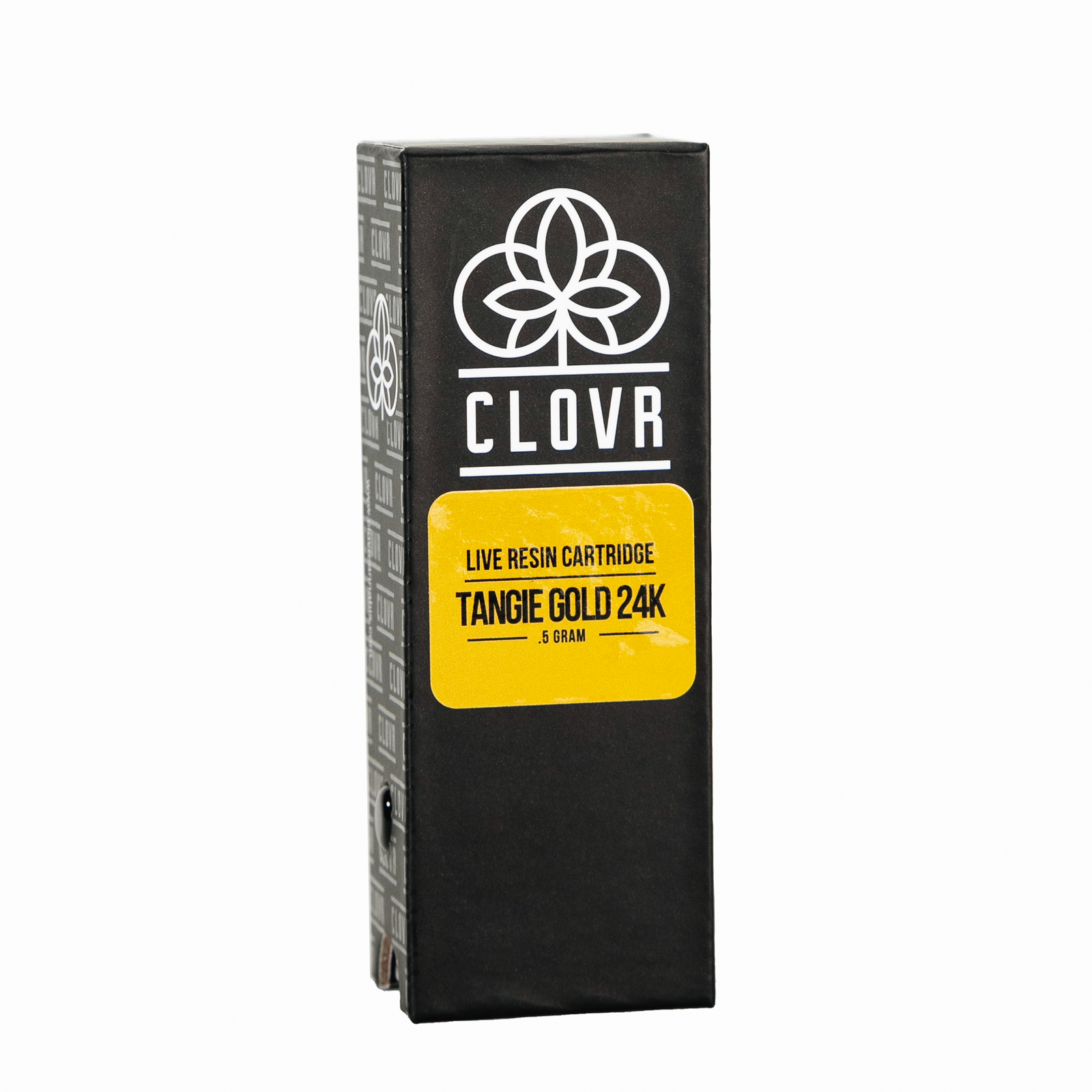CLOVR: CLOVR - Live Resin 510 Vape Cartridge - Tangie Gold 24K | Leafly