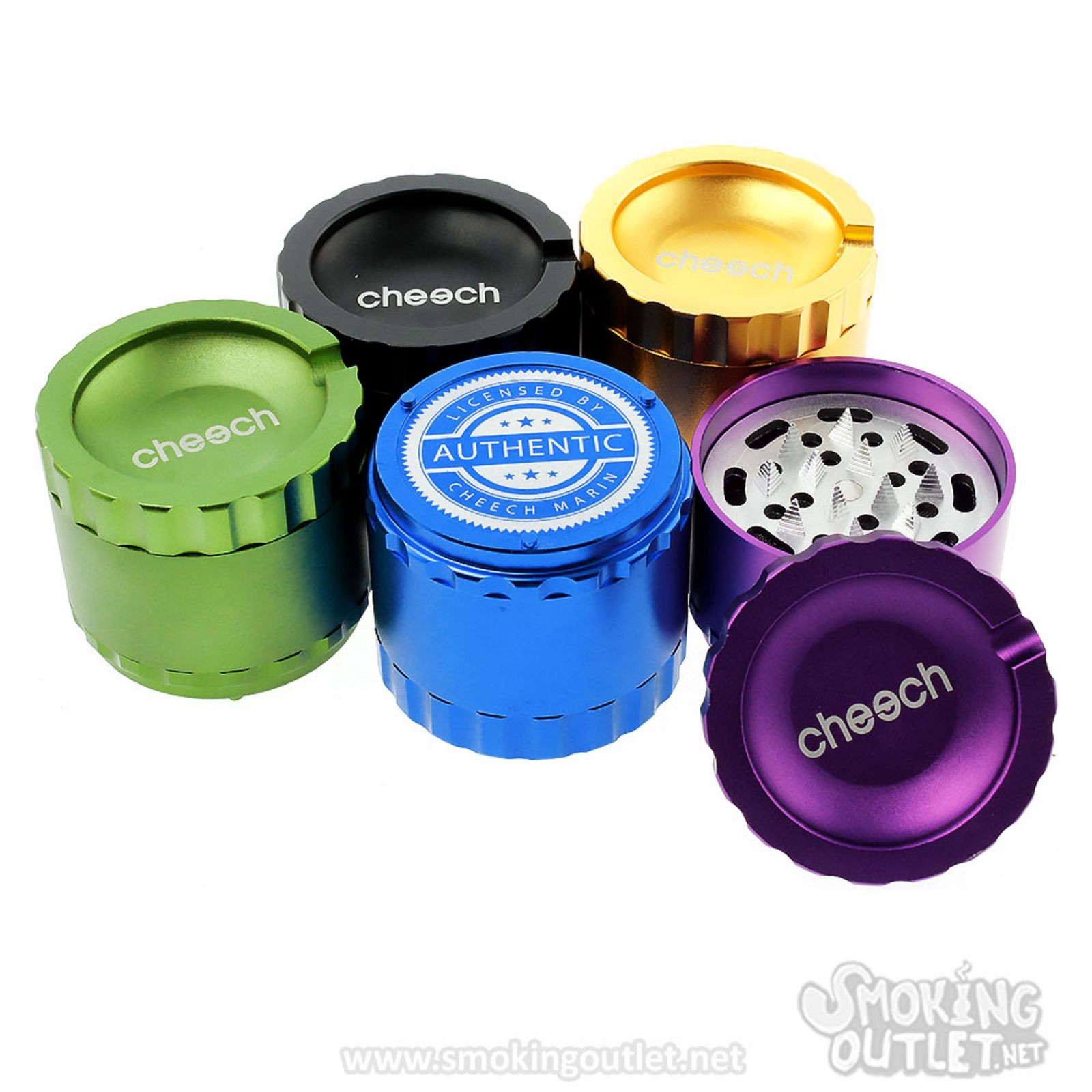 Smoking Outlet: Cheech Authentic Super Grinder | Leafly