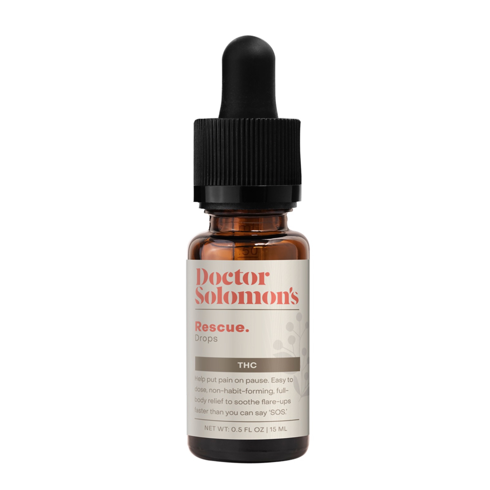 Doctor Solomon's: Doctor Solomon's Rescue THC Rich Drops 200mg THC | Leafly