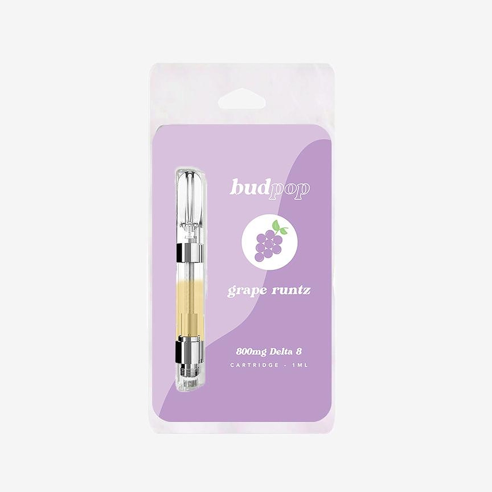 BudPop: Grape Runtz Delta-8 THC Vape | Leafly