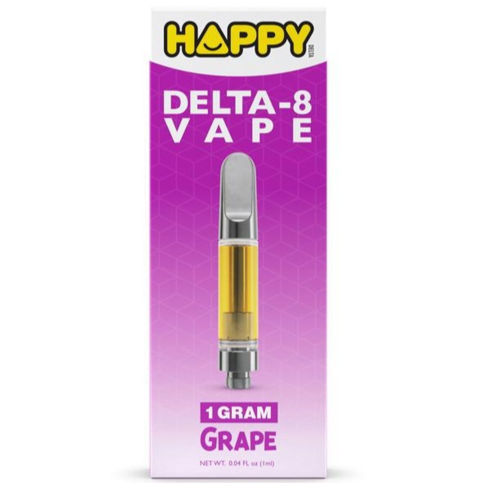 HAPPY Delta: Grape - Happy Delta - Delta 8 Vape Cart | Leafly