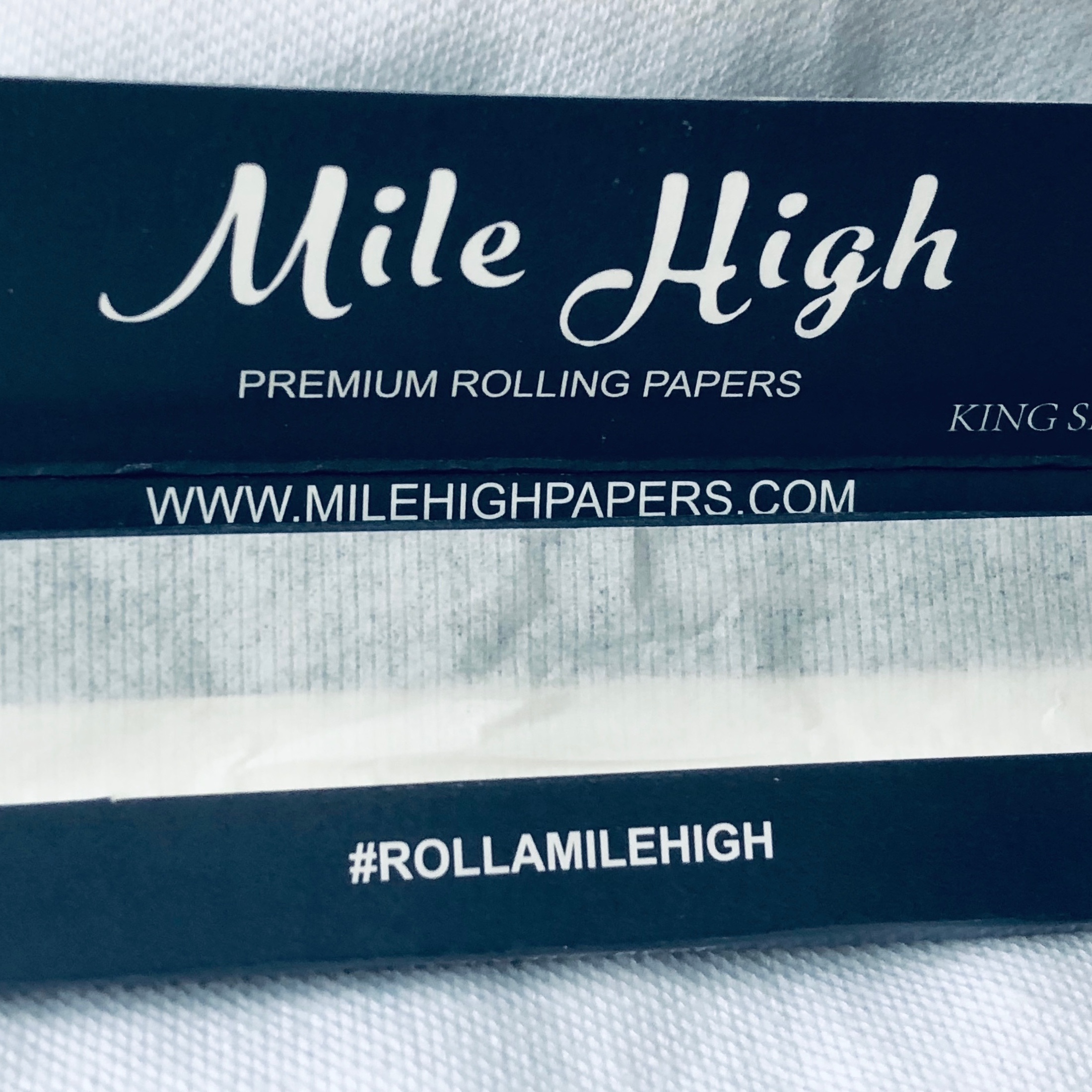 Mile High Papers: Single Pack King Size Slim | Leafly
