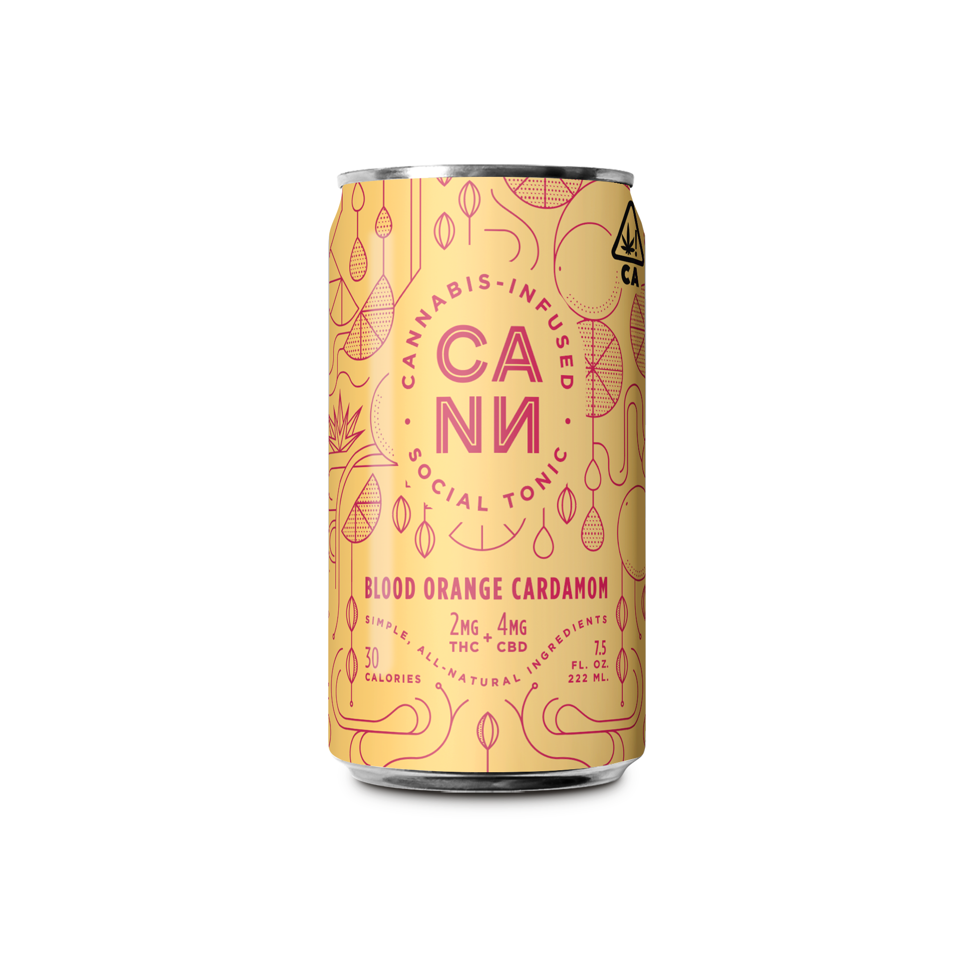 CANN: Blood Orange Cardamom - Cann Social Tonic (Single) | Leafly