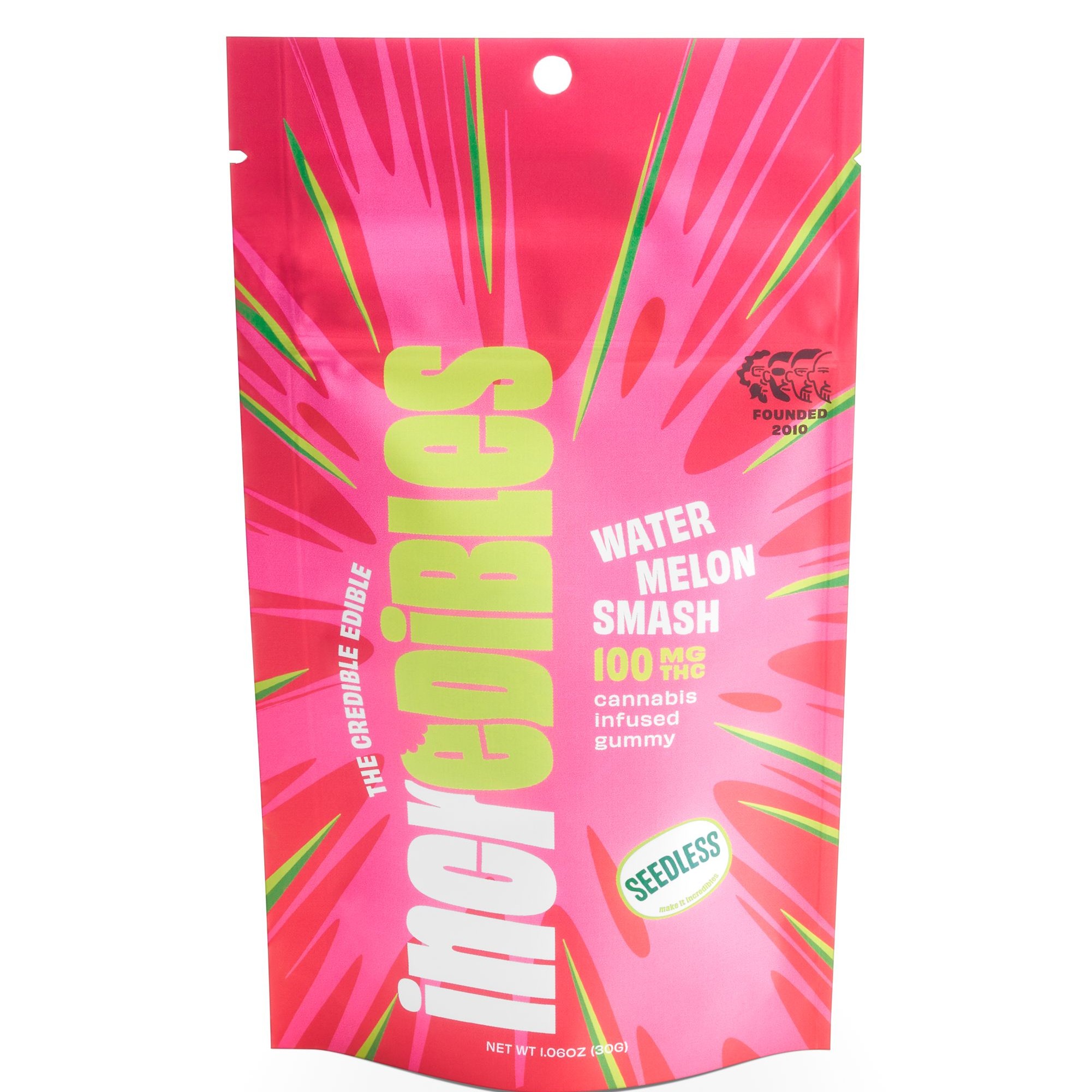 incredibles: incredibles - Watermelon Smash - Gummies - 100mg | Leafly