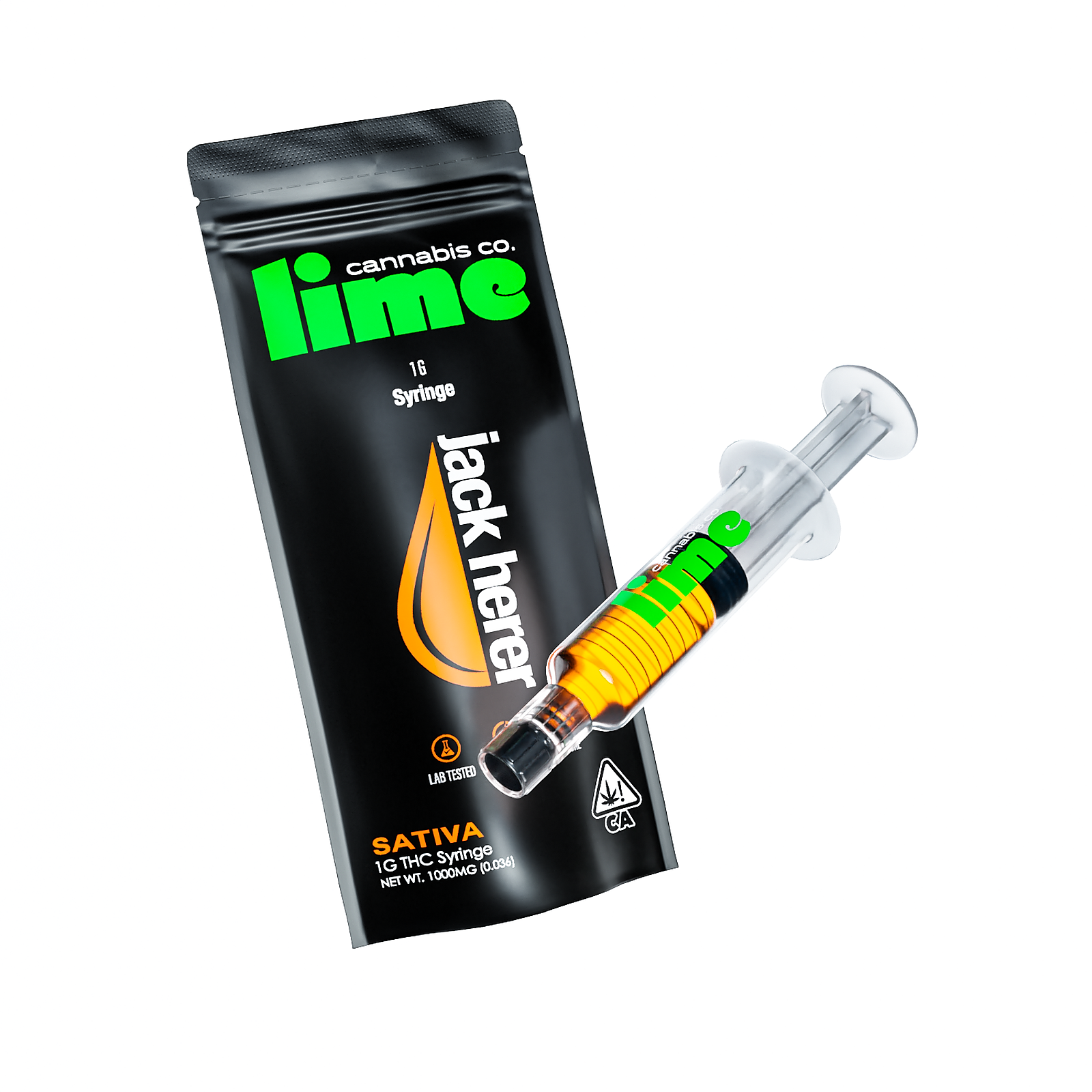 Lime: 1000mg THC Syringe | Jack Herer | Leafly