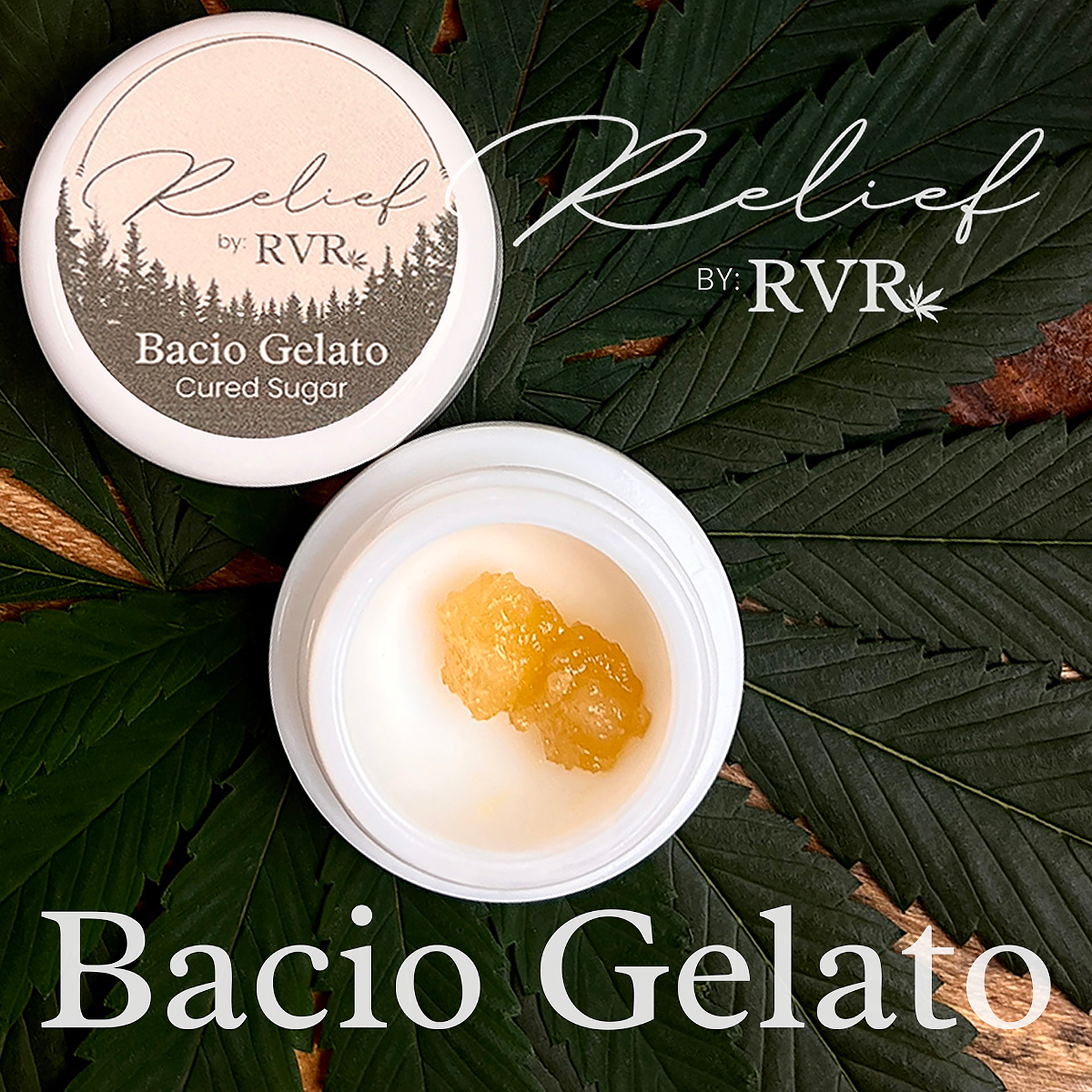 River Valley Relief: Bacio Gelato Indica Hybrid Cured Sugar | Leafly