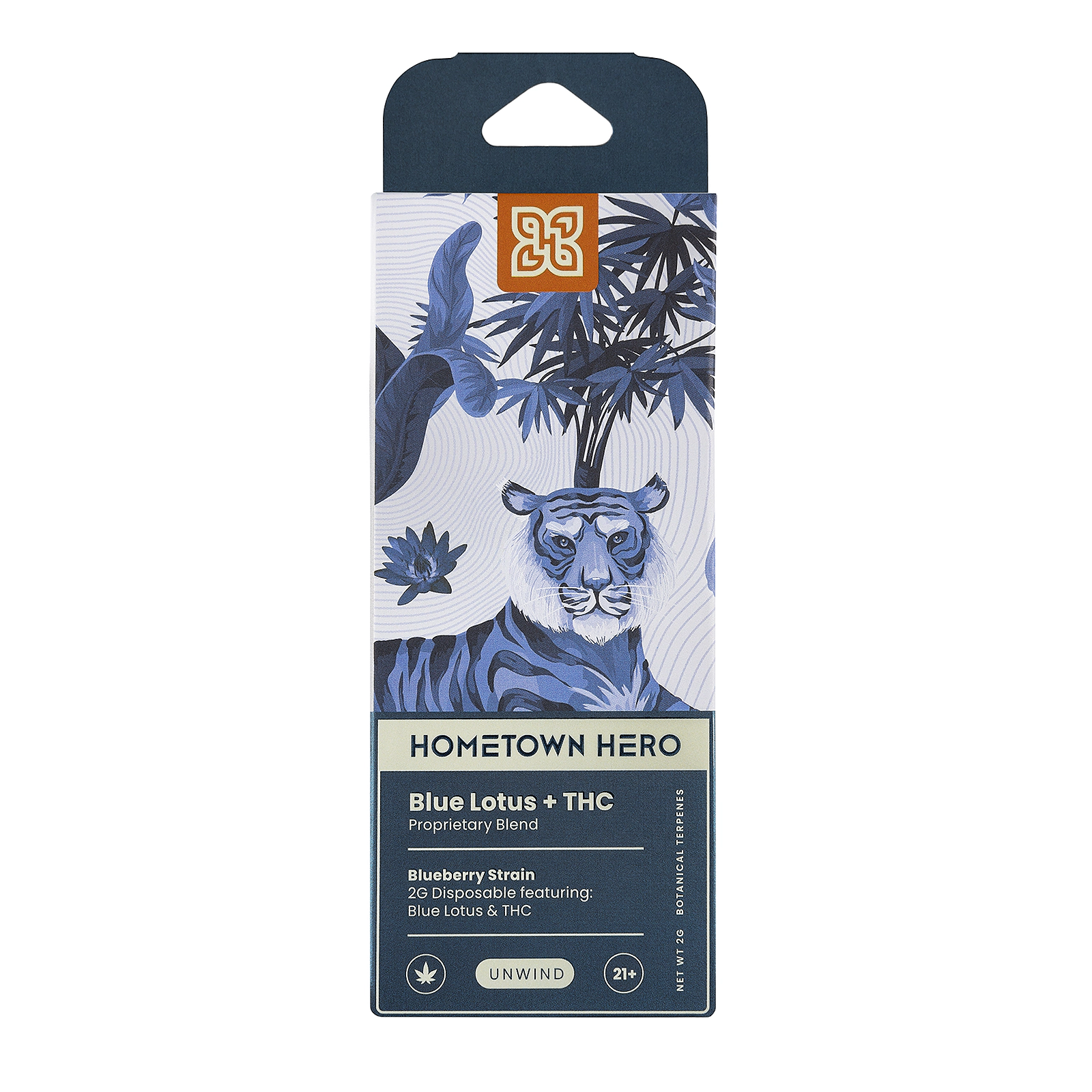 Hometown Hero: Blueberry 2g Blue Lotus Vape | Leafly