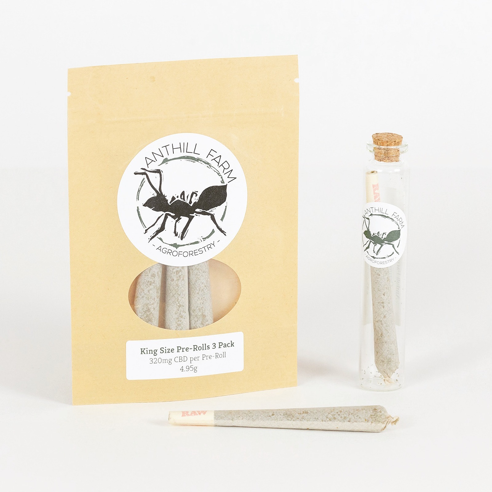 Anthill Farm Agroforestry: CBD Hemp Pre-rolls | Leafly