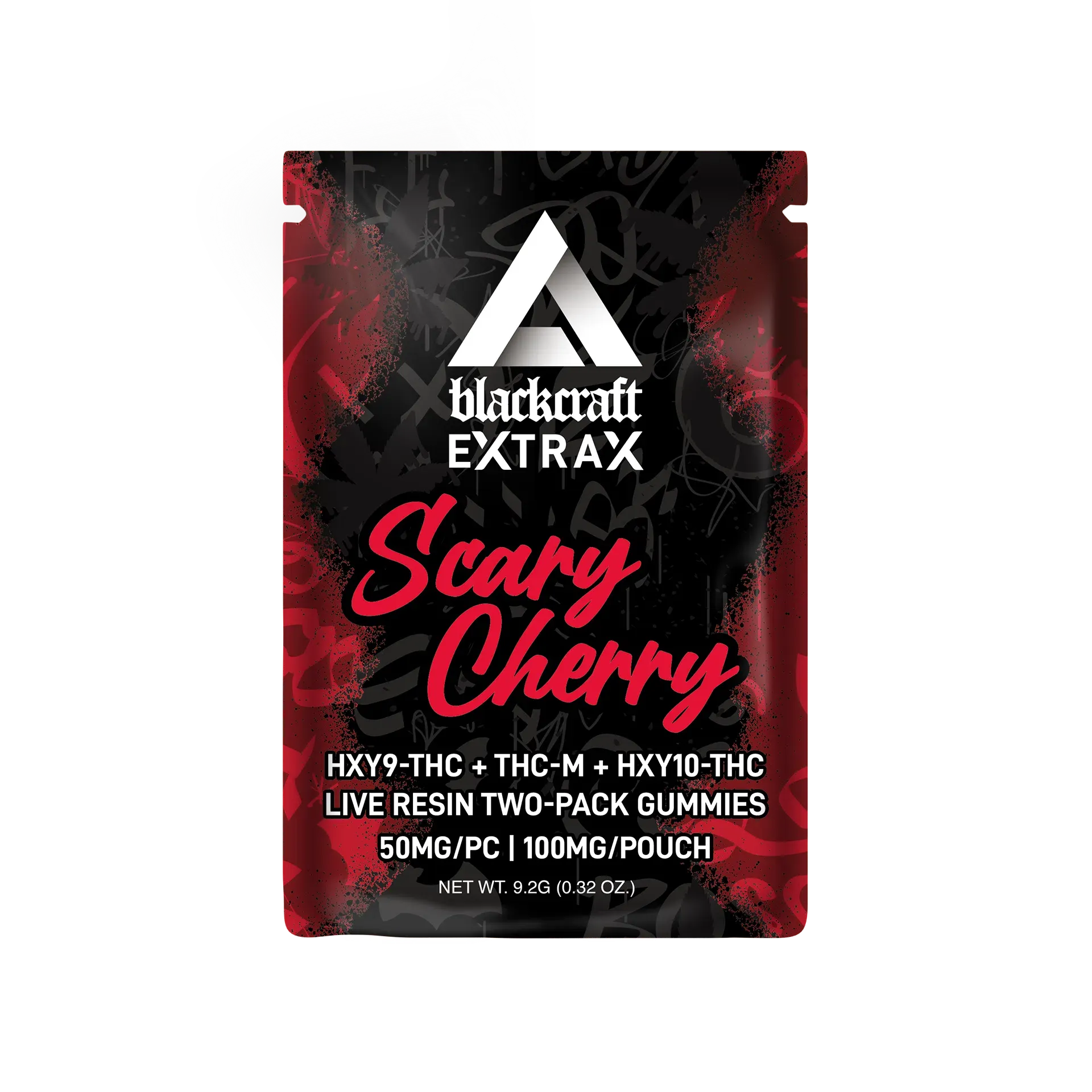 Delta Extrax: Scary Cherry | HXY-10 + THCP | 100mg Gummy Duos | Leafly