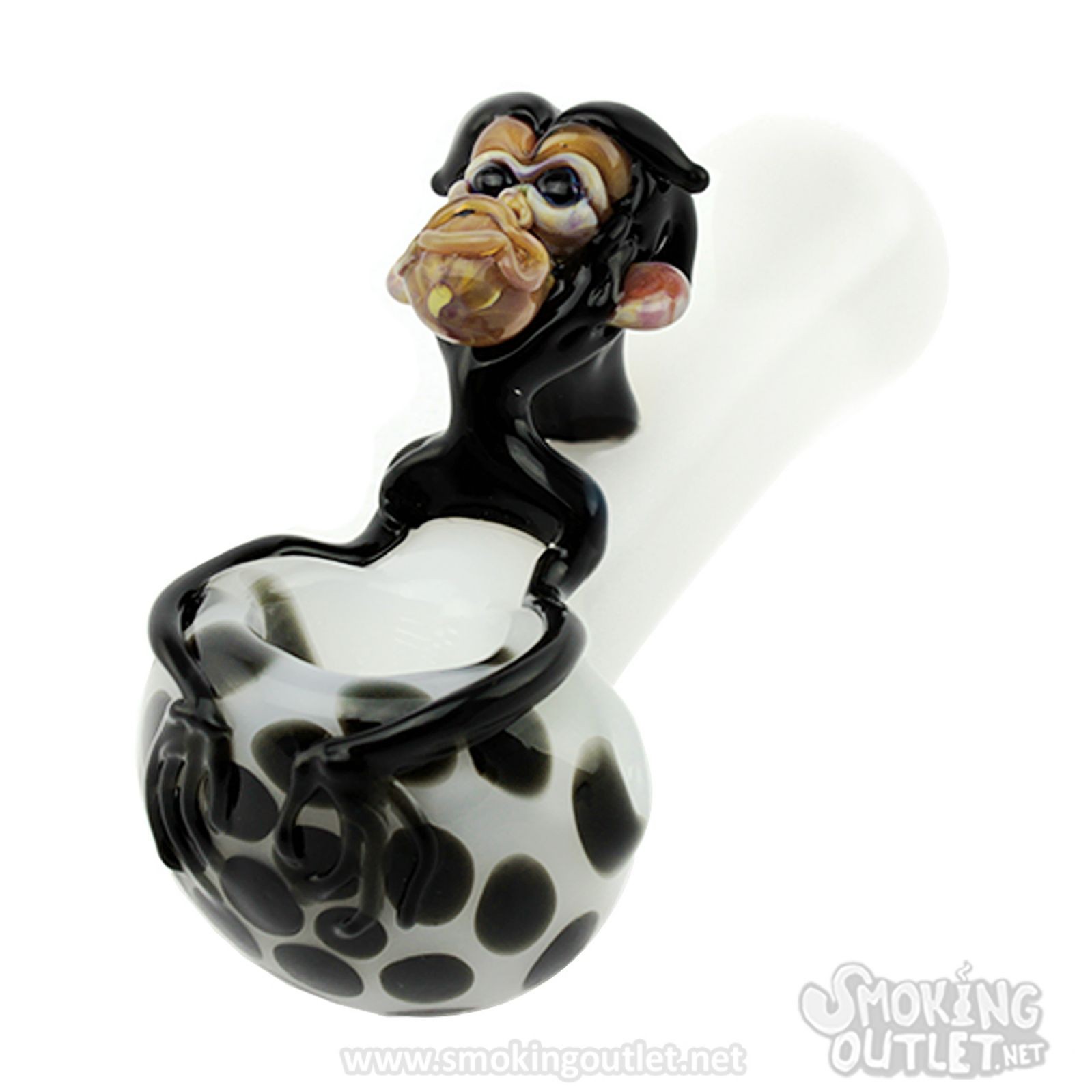 Smoking Outlet: Monkey Business Spoon Pipe by Apollo Glassworks | Leafly