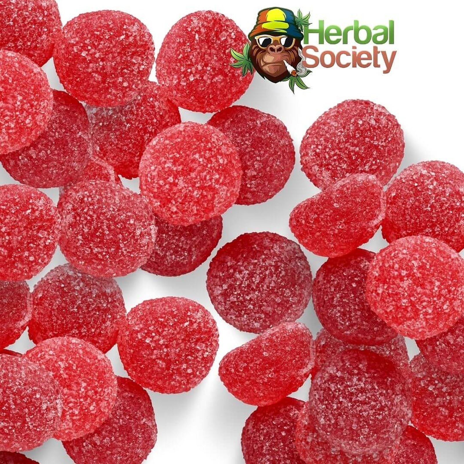 Herbal Society: HHC GUMMIES + D8THC • Edible-Hemp • Fruit Punch Flavor ...