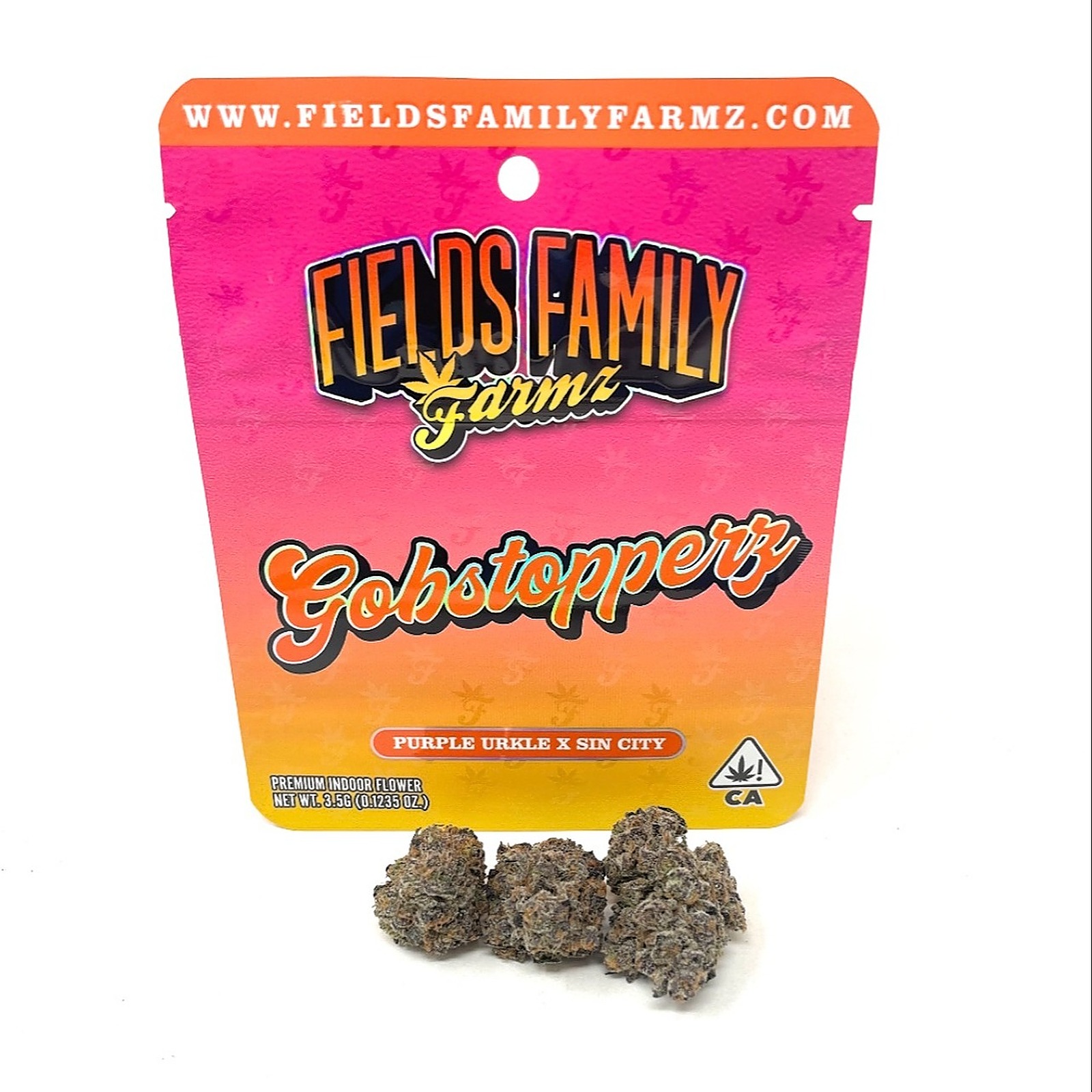 Fields Family Farmz: Gobstopperz - 3.5 Bag | Leafly