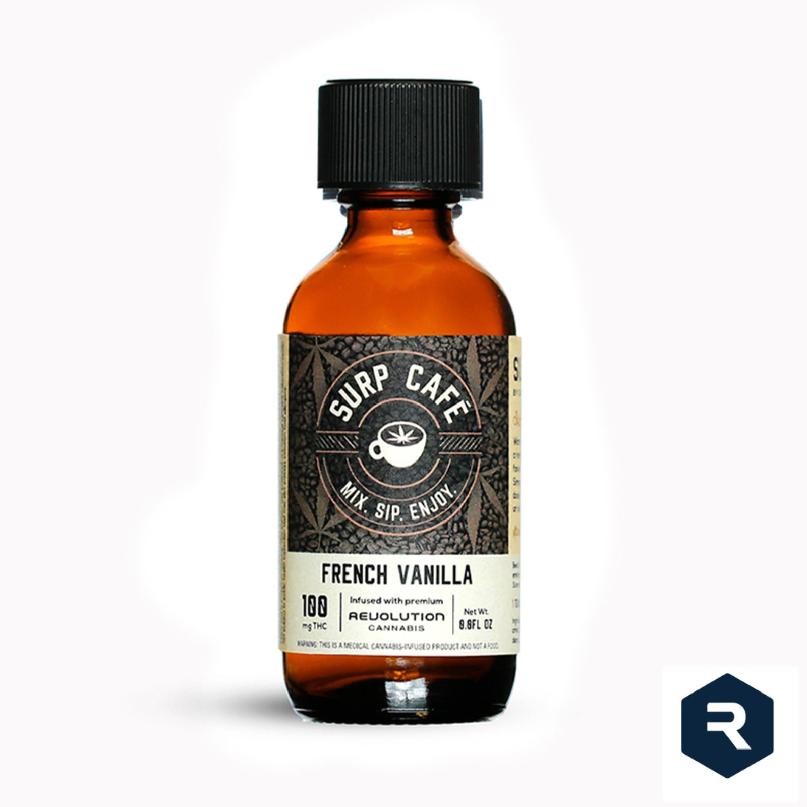 Revolution Cannabis: French Vanilla Surp 100mg | Leafly