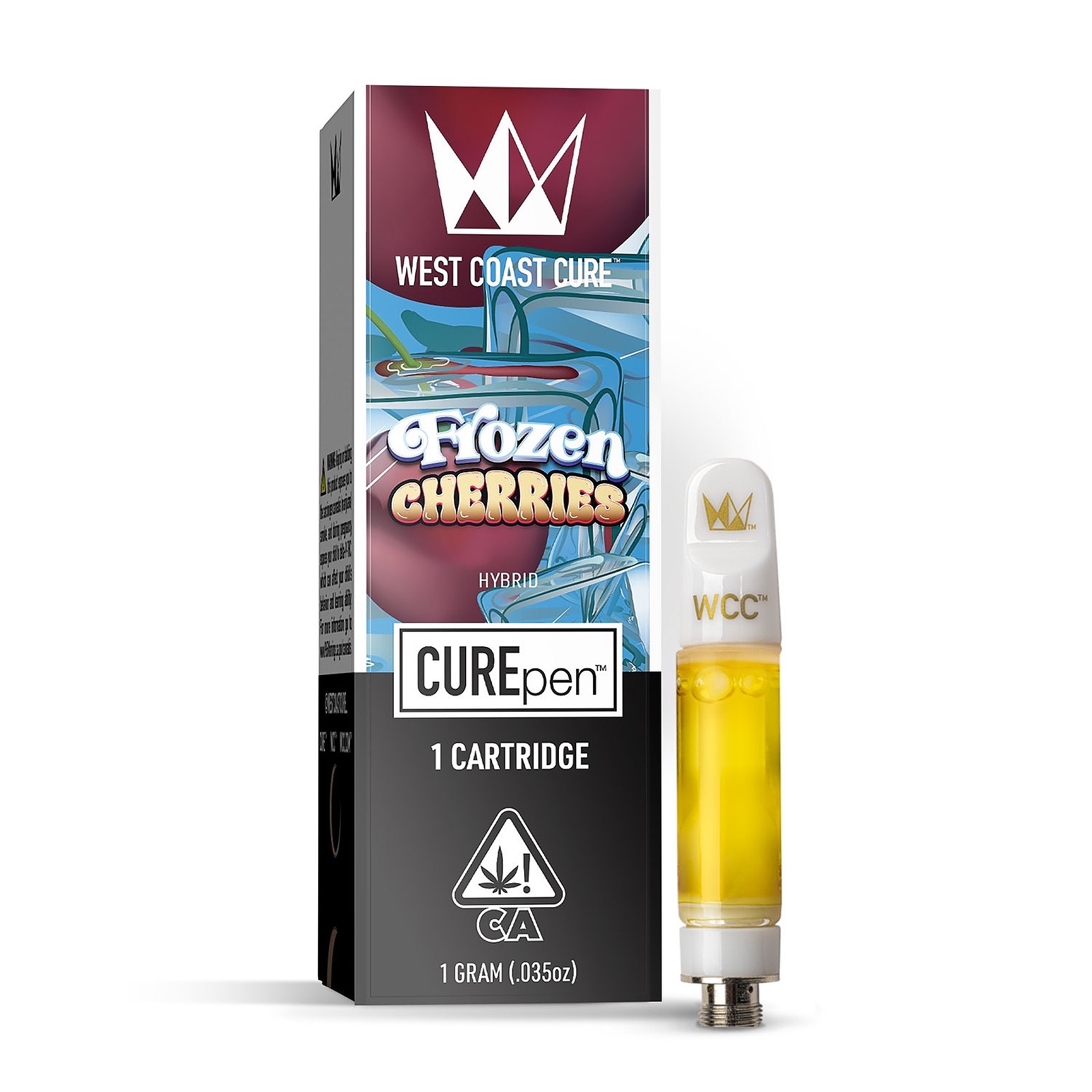 West Coast Cure: Frozen Cherries CUREpen Cartridge - 1g | Leafly