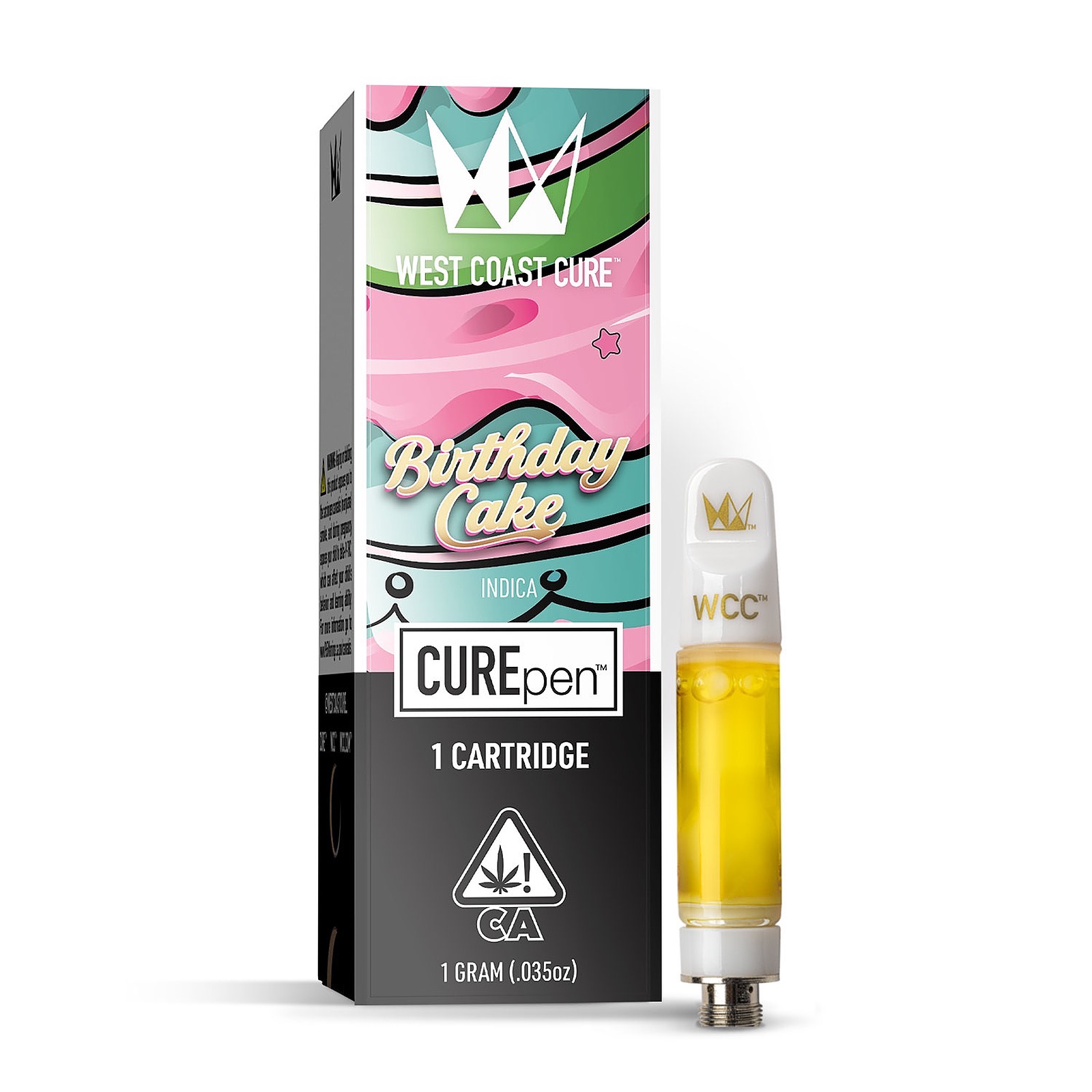 West Coast Cure: Birthday Cake CUREpen Cartridge - 1g | Leafly