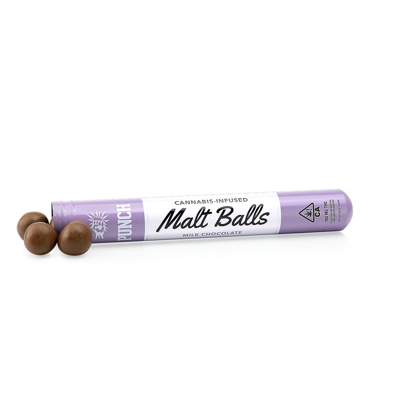 Punch Edibles: Milk Chocolate Malt Balls | Leafly