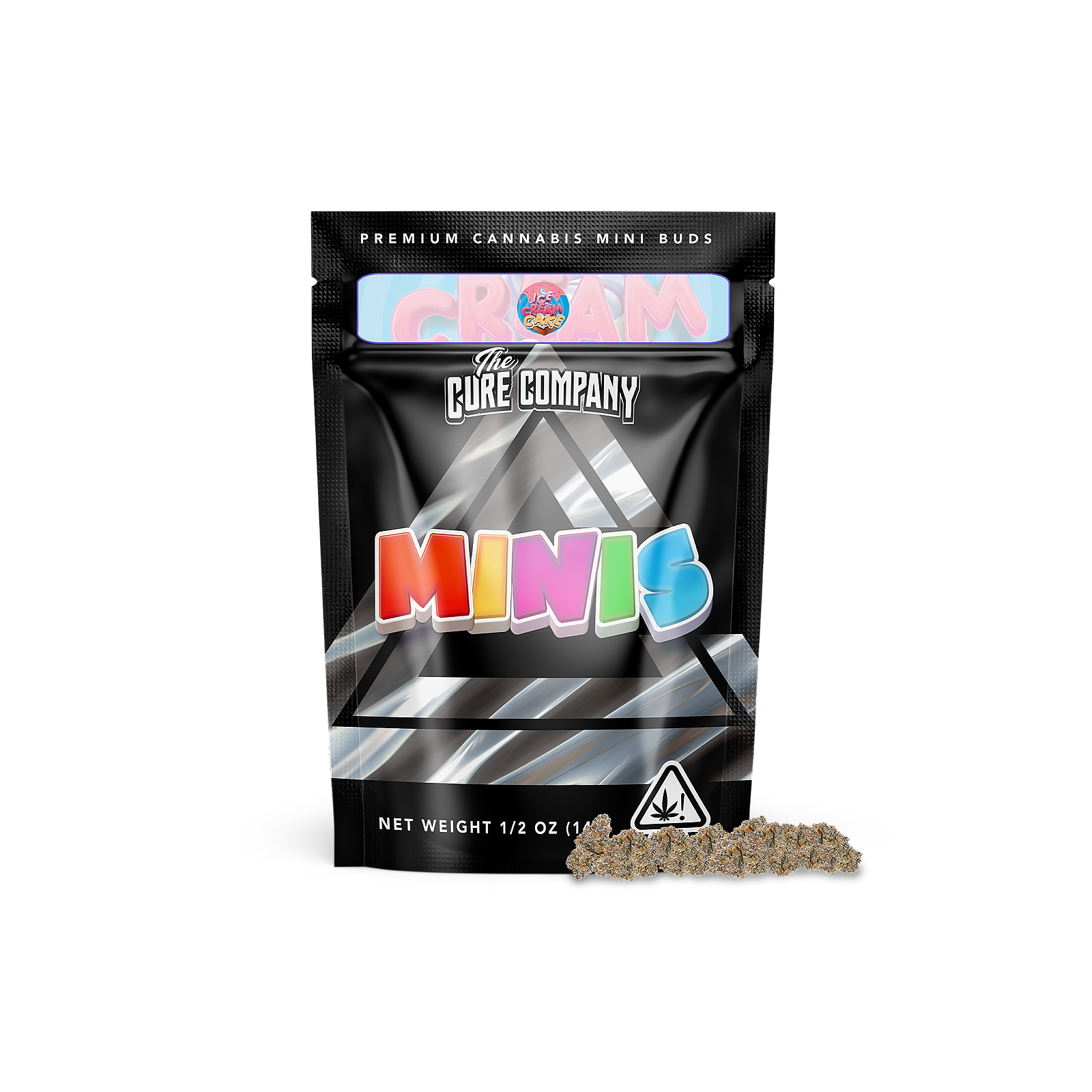The Cure Company: Ice Cream Cake | 14g Minis | Leafly