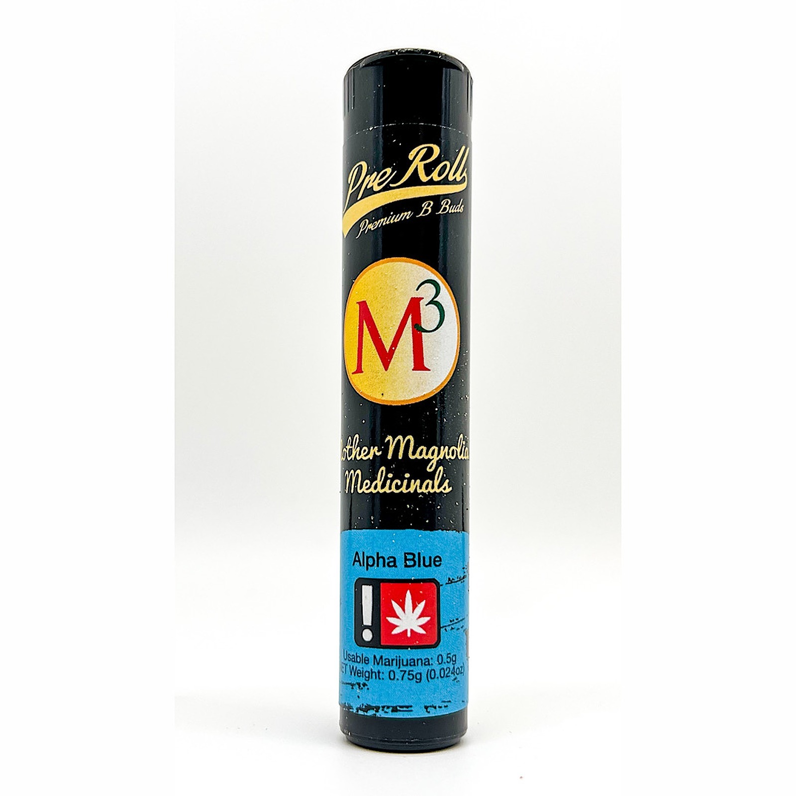 Mother Magnolia Cannabis Co.: Alpha Blue Pre-Roll 0.5g Pre-Roll | Leafly