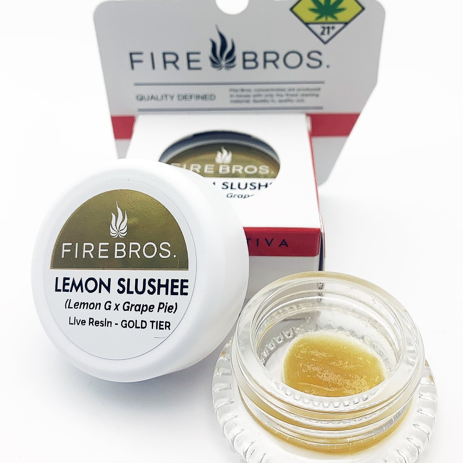 Fire Bros.: Lemon Slushee Gold Live Sauce by FireBros. | Leafly