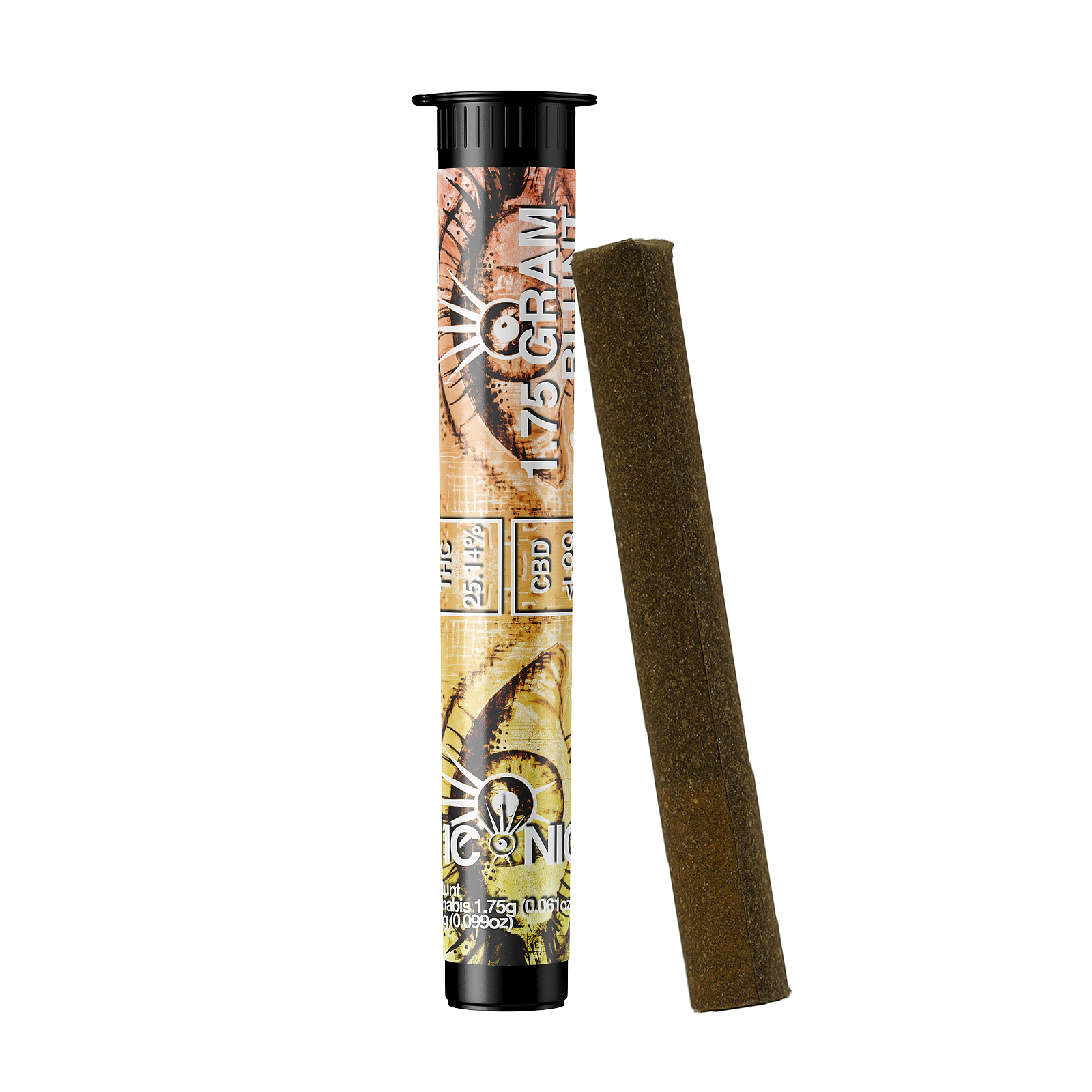 Iconic: 1.75G Cannoli 27.88% Iconic Blunt (Indica/Excolo) | Leafly