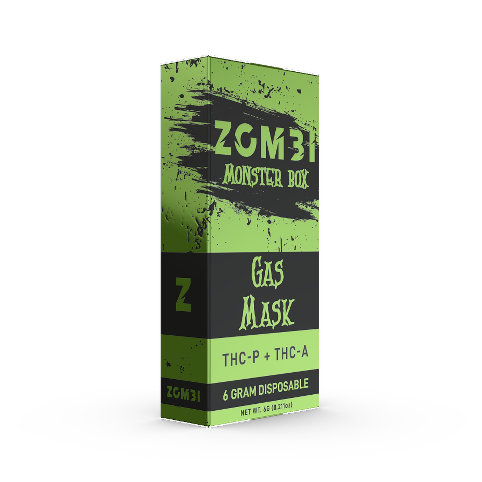 The Zombi Nation: Gas Mask: Monster Box 6 Gram Disposable | Leafly