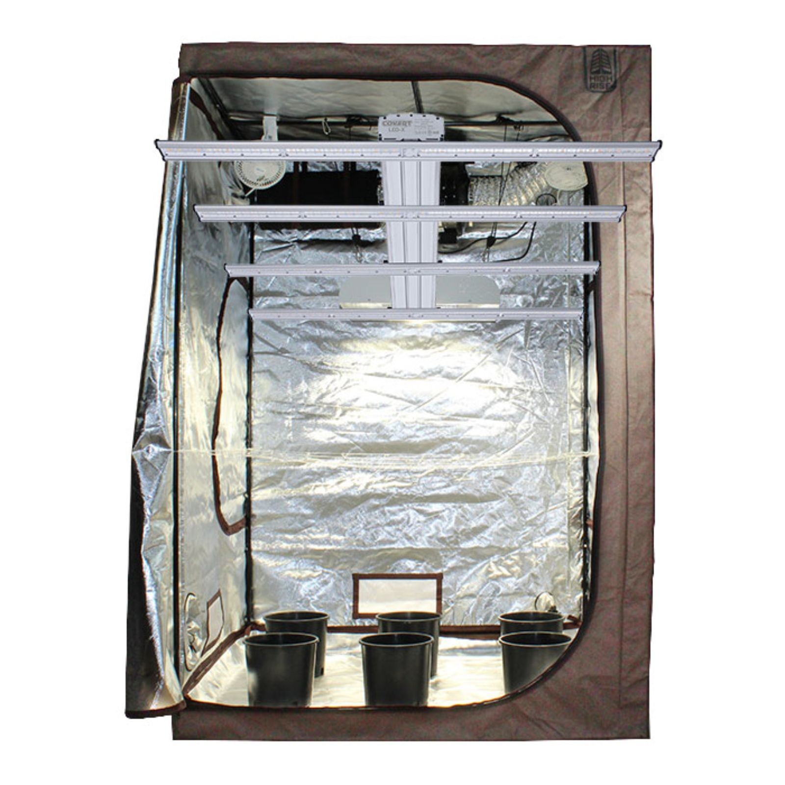 Hydrobuilder: Hydrobuilder Covert 5' x 5' 500 Watt LED-X Grow Tent Kit ...