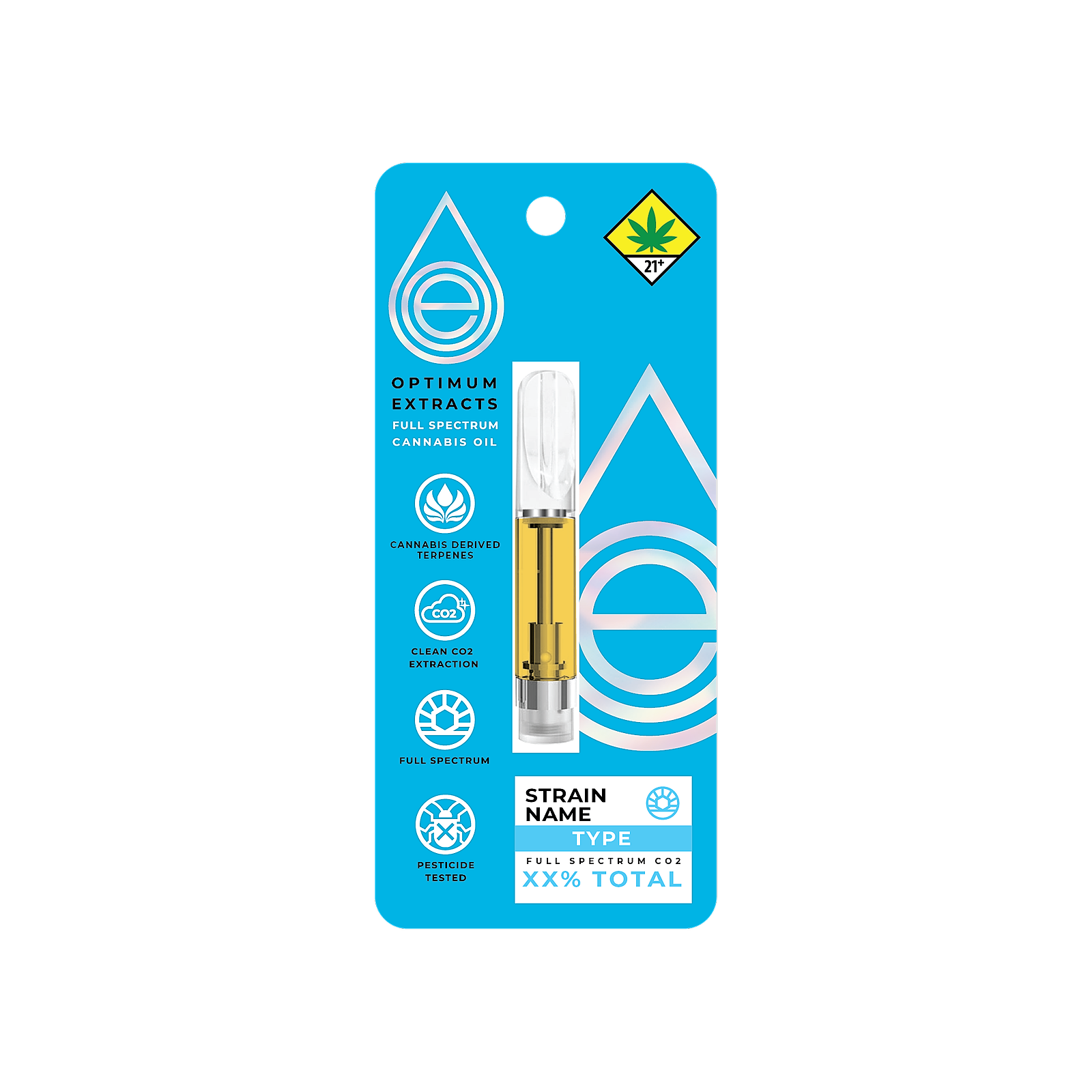 Optimum Extracts: Blue Diesel - 1g Cartridge - Full Spectrum | Leafly