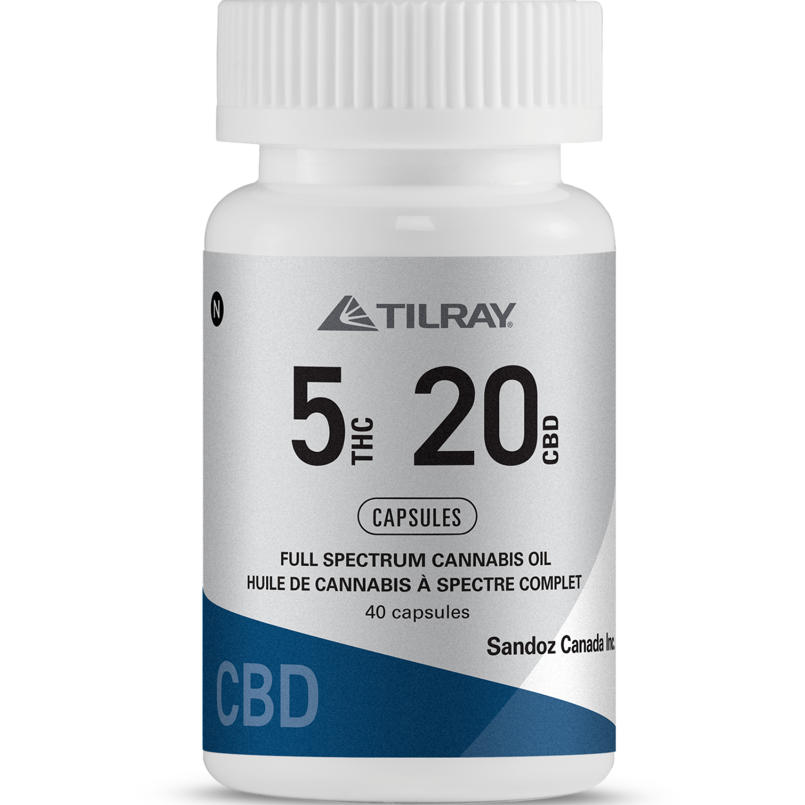 Tilray: Tilray 5:20 Capsules | Leafly