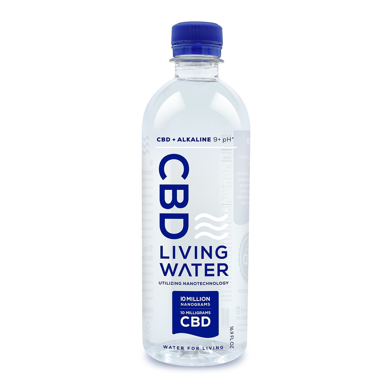 CBD Living: CBD Living Water 10mg | Leafly
