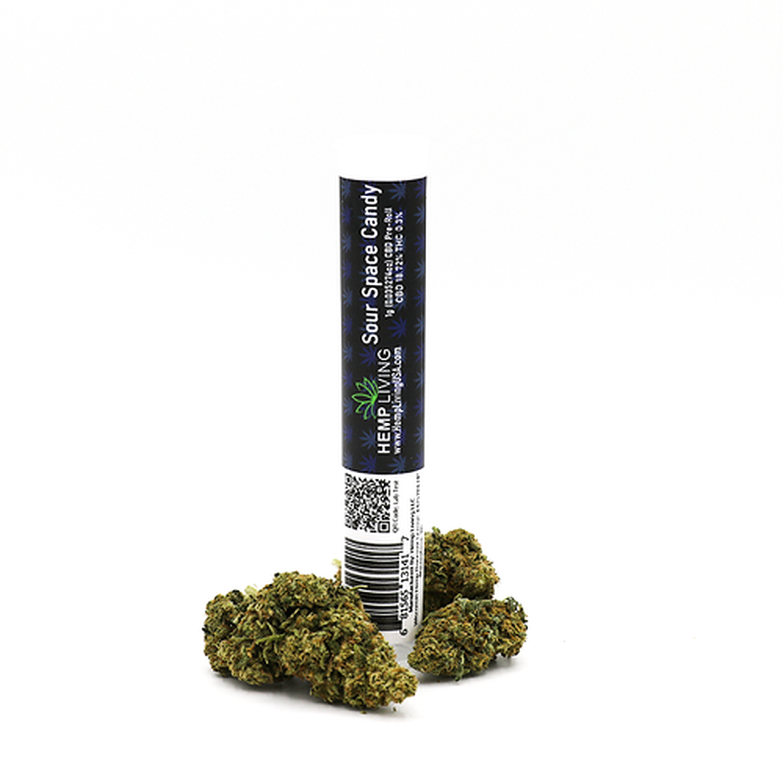 Hemp Living: 1g Pre-Roll - Sour Space Candy CBD Flower | Leafly