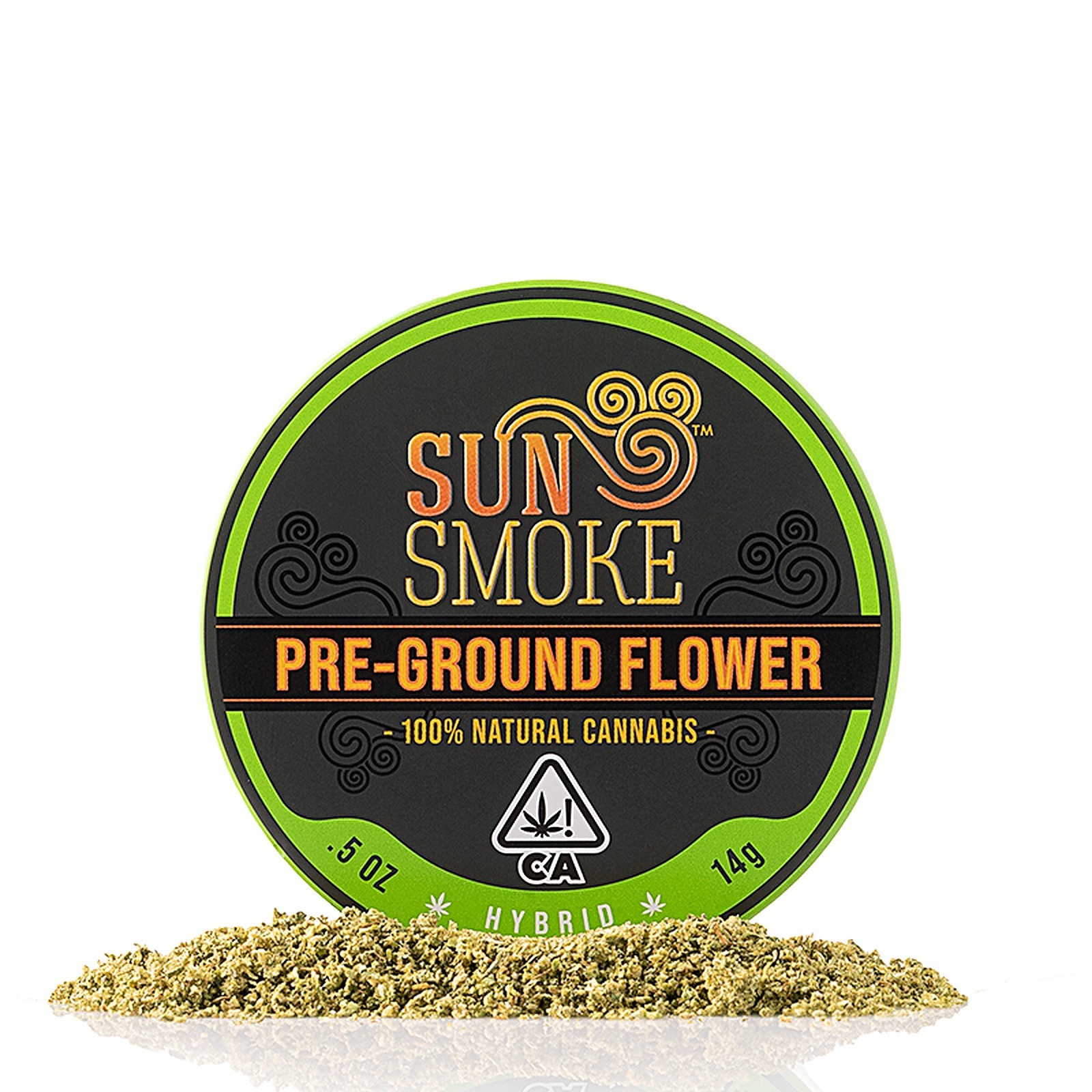 SunSmoke: Pre-Ground Flower 1/2oz Tin (Hybrid) | Leafly