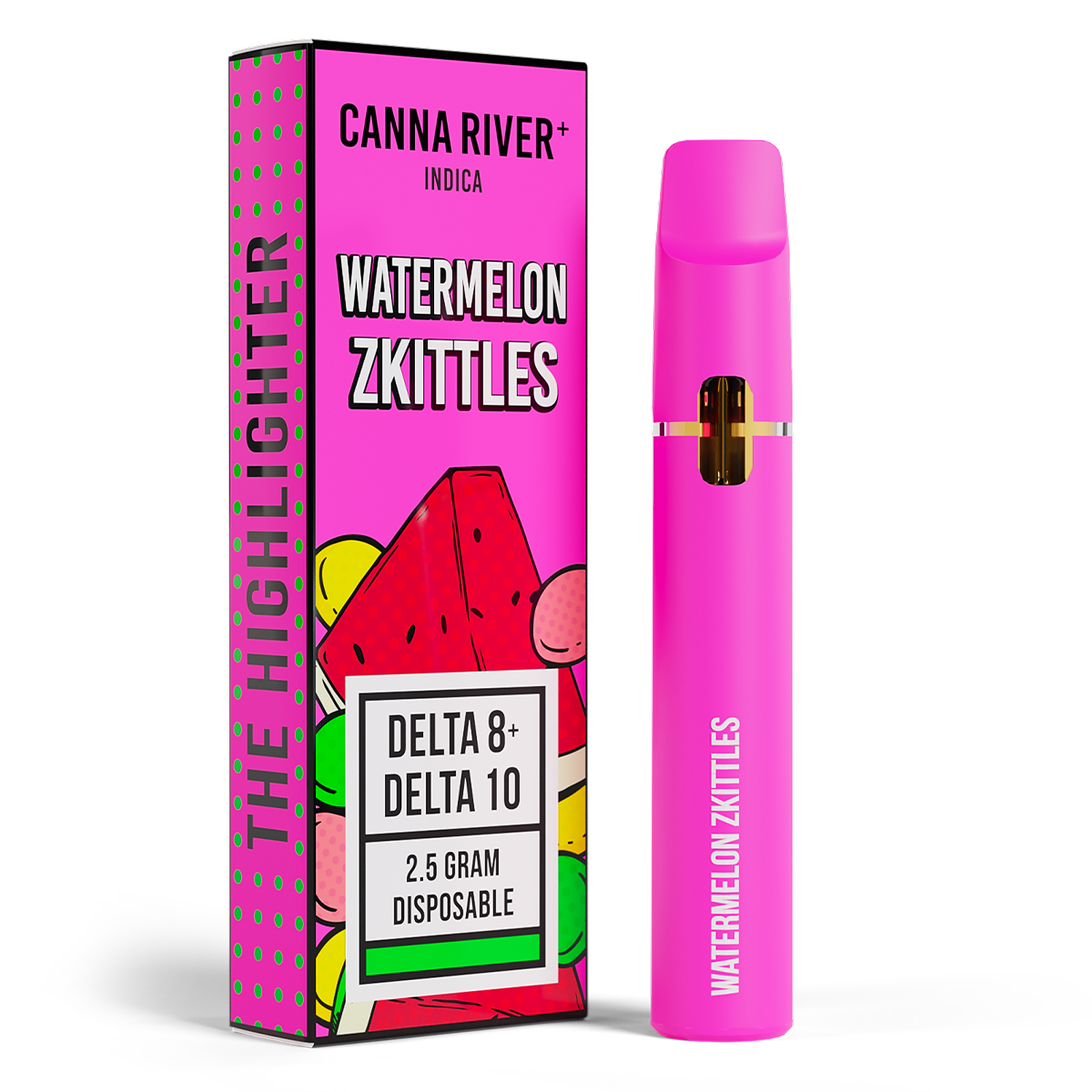 Canna River: D8/D10 Highlighter - Watermelon Zkittles / 2.5 Gram | Leafly