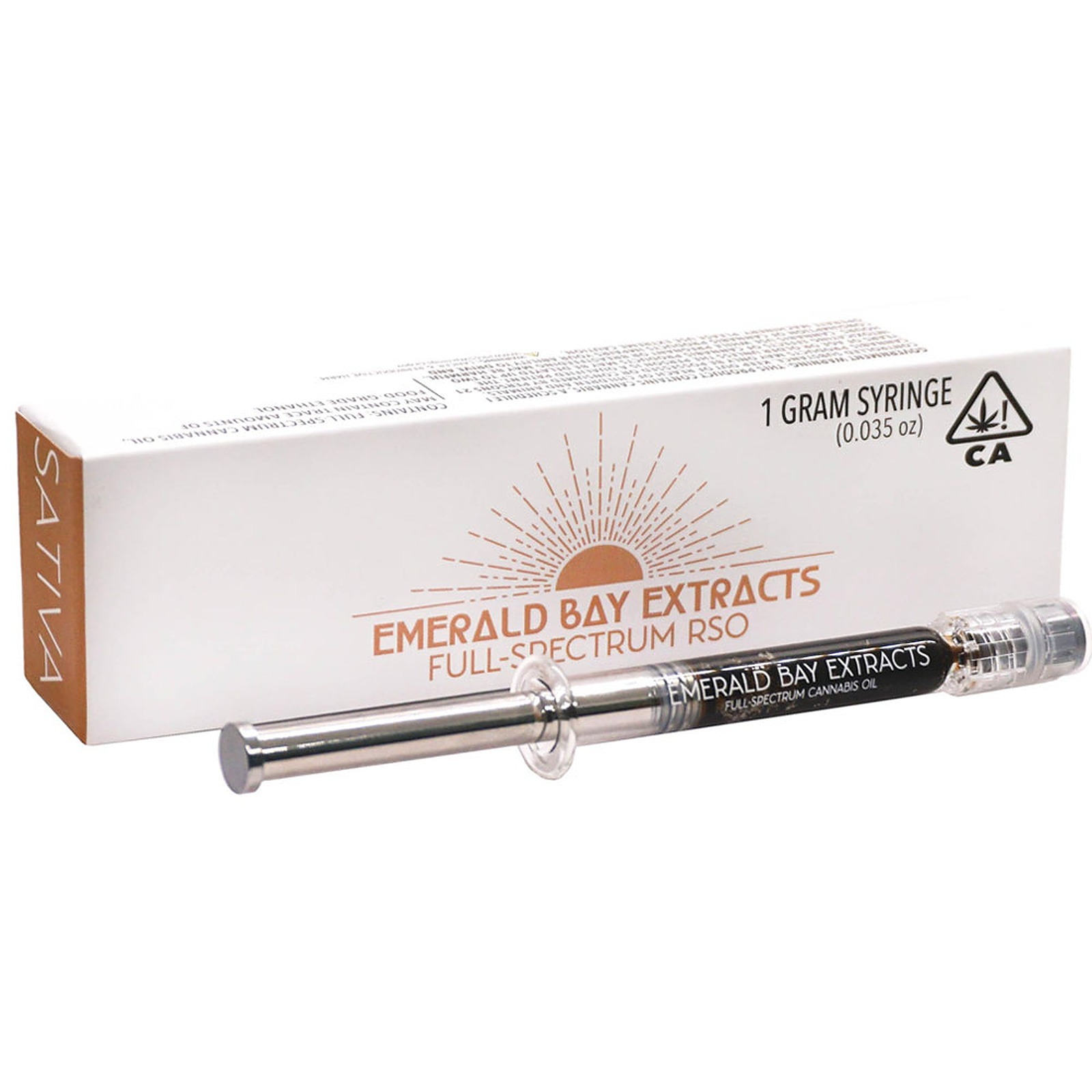 Emerald Bay Extracts: African Haze RSO [1g Syringe] | Leafly