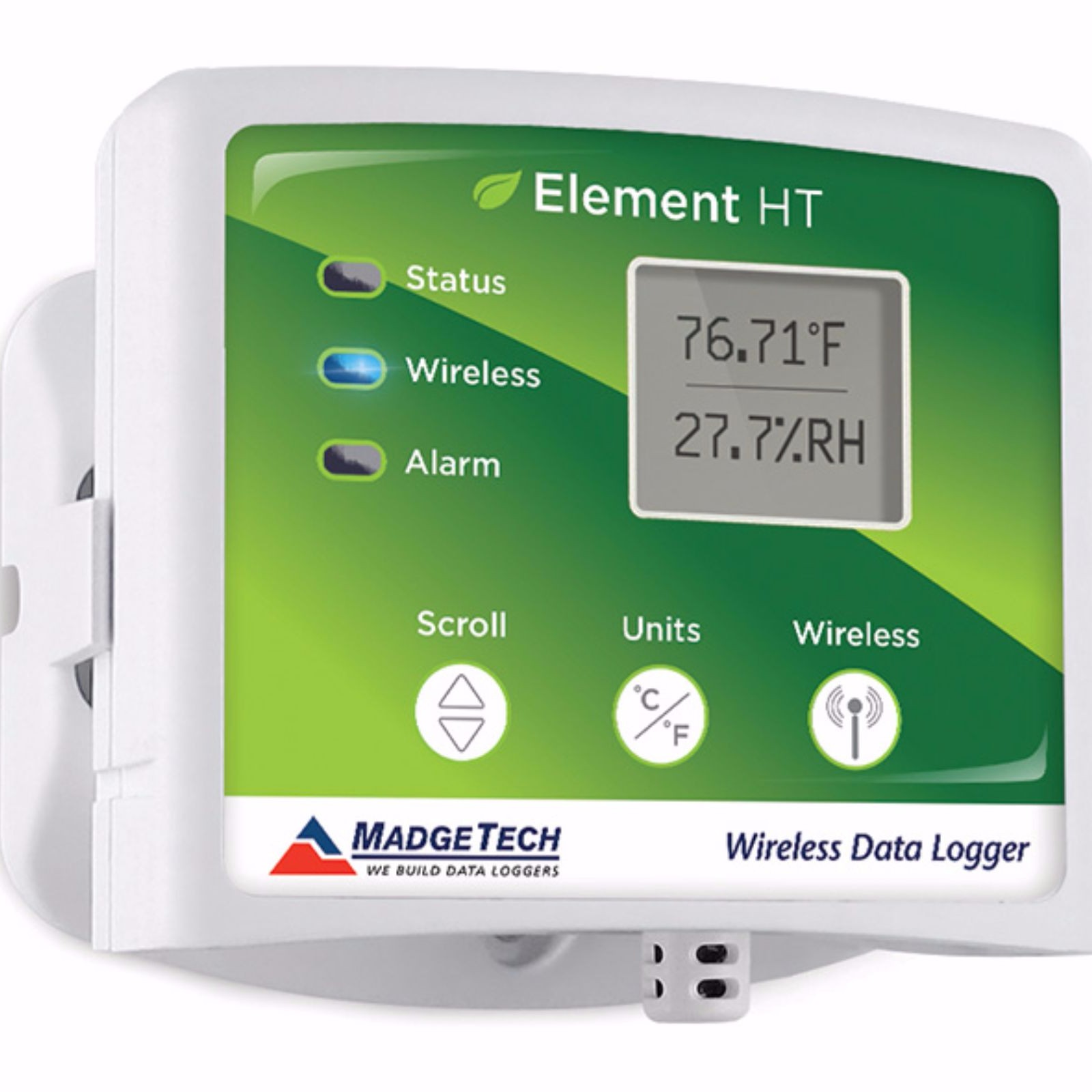 MadgeTech: Element HT Wireless Humidity and Temperature Data Logger | Leafly