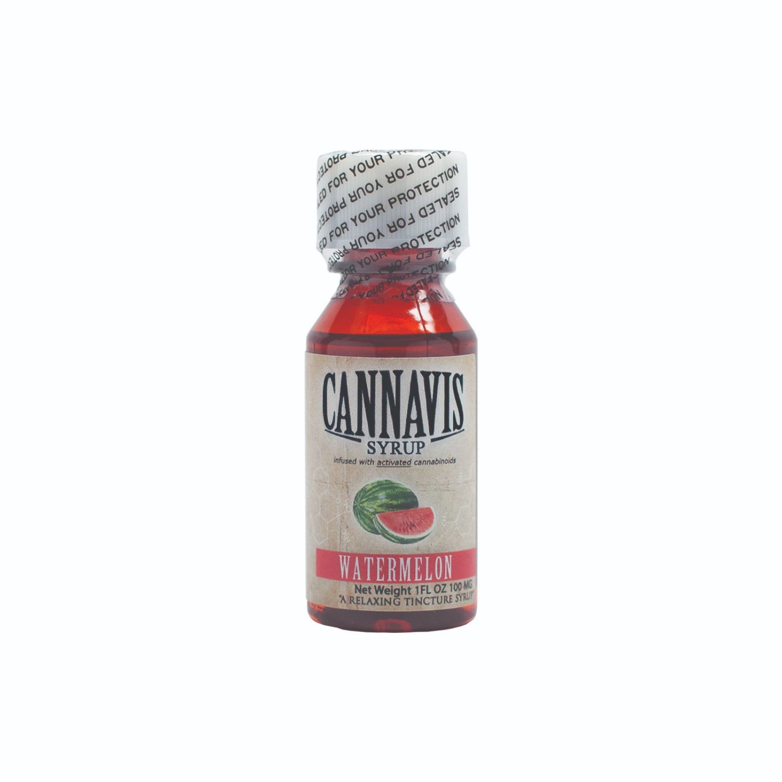 Cannavis: Watermelon Syrup 100mg 1oz | Leafly