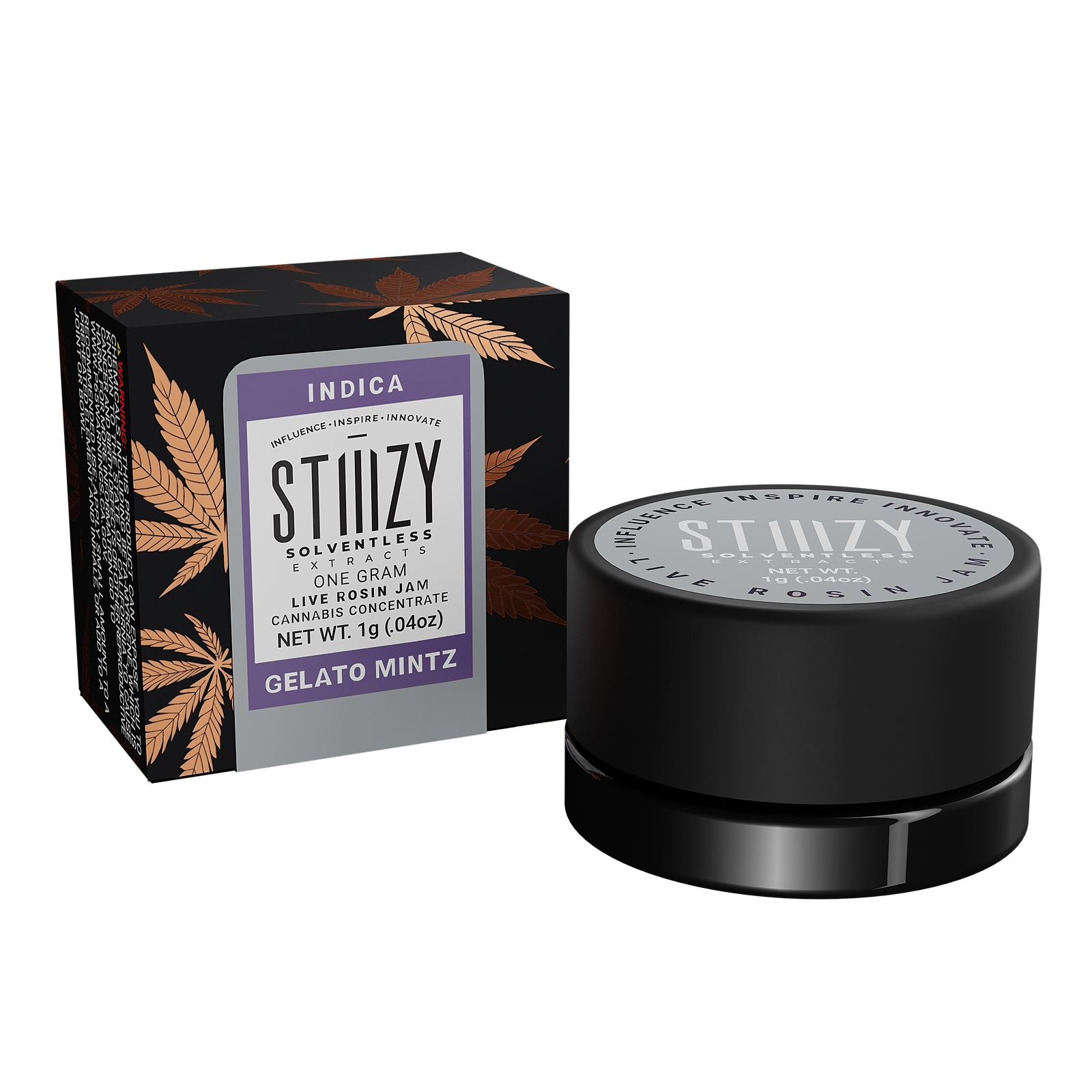 STIIIZY: GELATO MINTZ LIVE ROSIN JAM 1G | Leafly