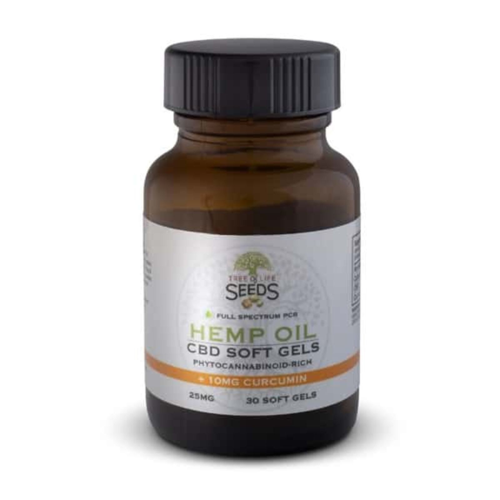 Tree of Life Seeds: CBD Softgels Curcumin | Leafly