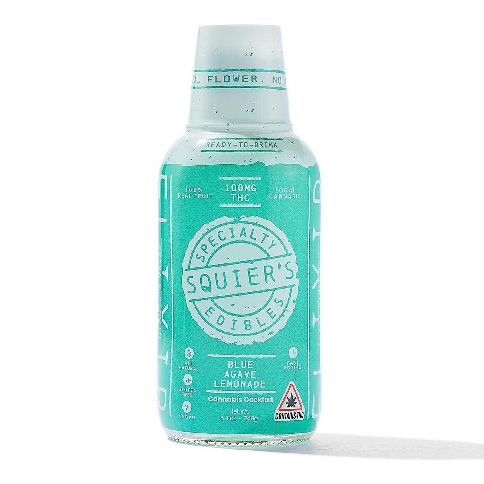 Squier's Specialty Elixirs: 100mg Organic Blue Agave Lemonade (REC ...