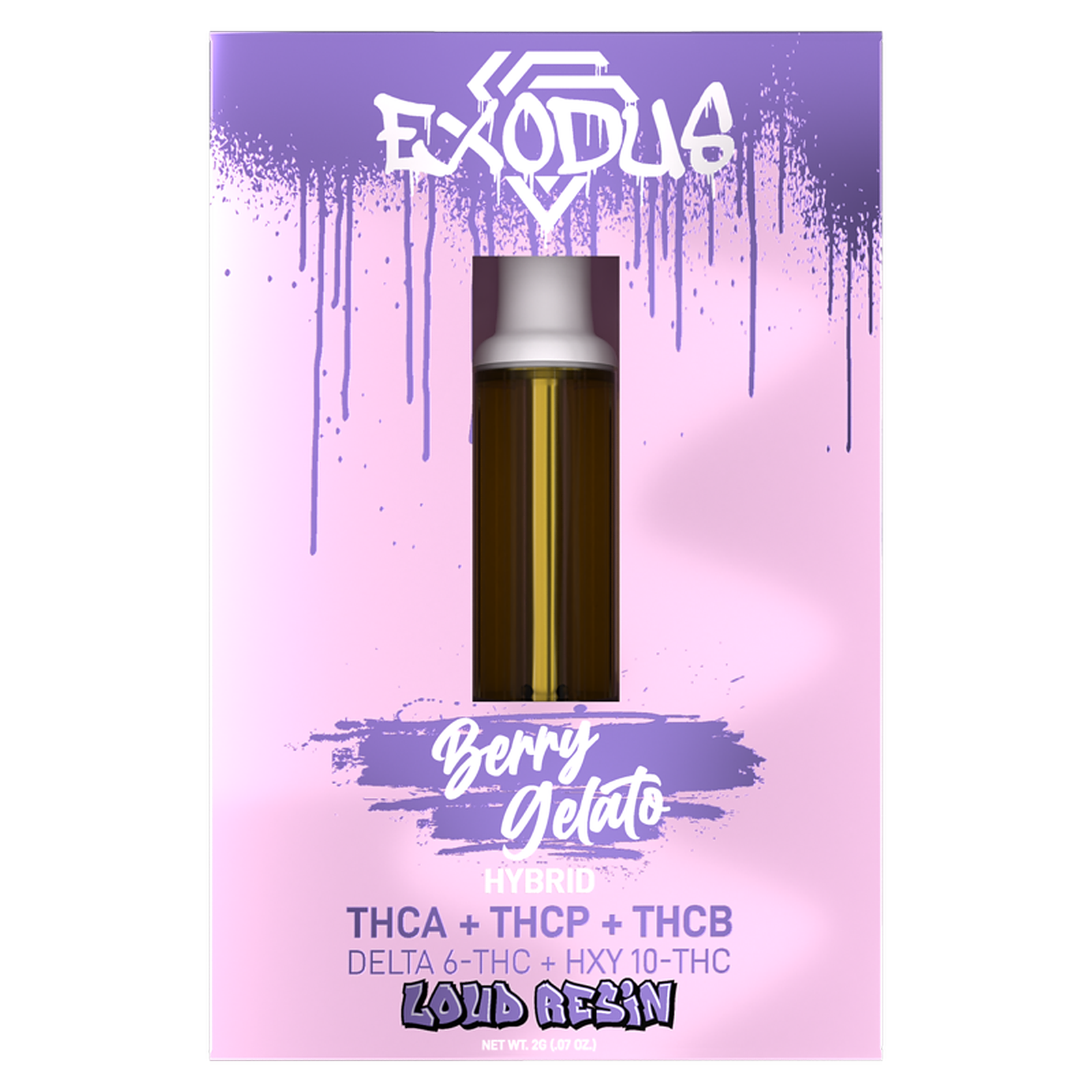 Exodus - Exoclub: Berry Gelato Zooted Cartridge 2G | Leafly