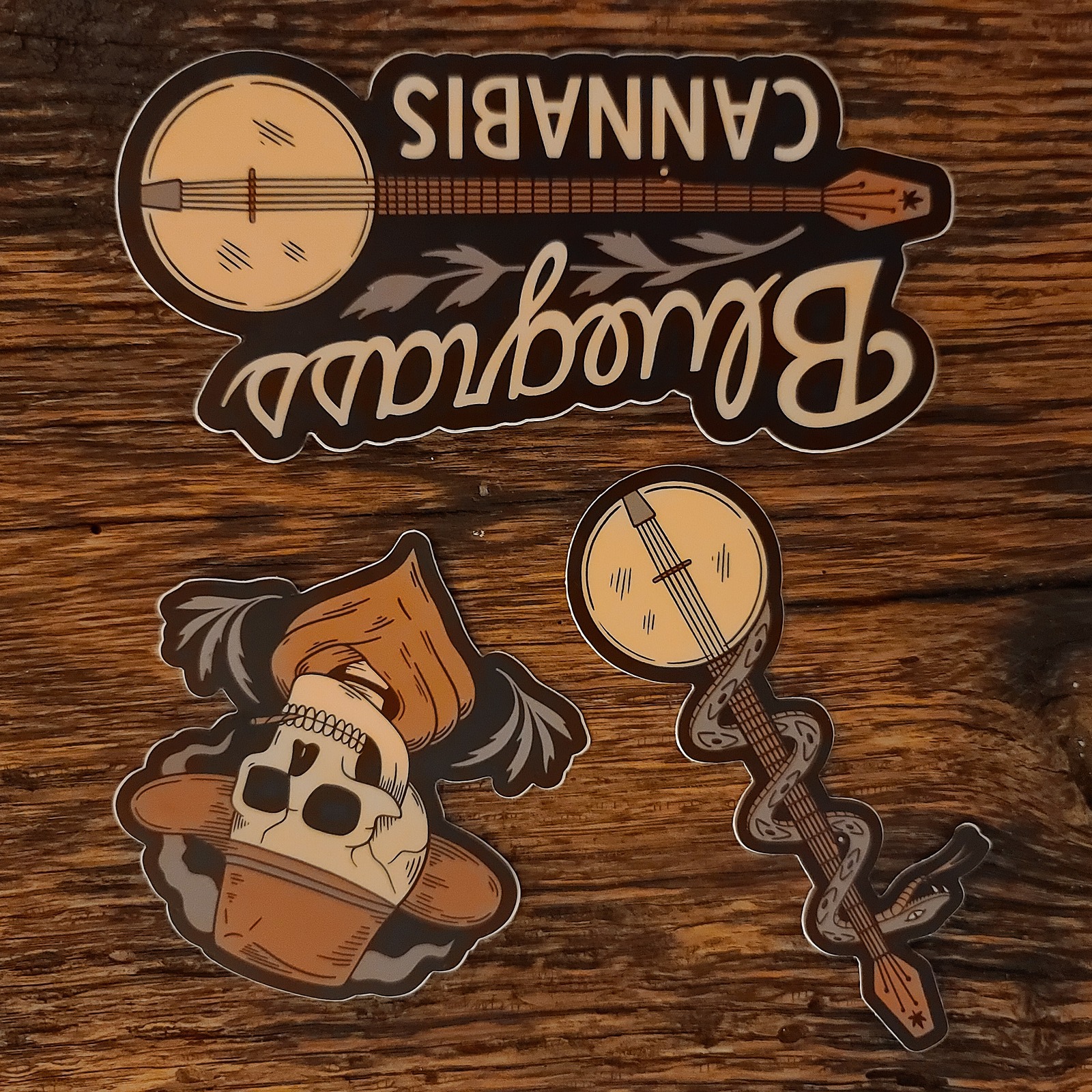 Bluegrass Cannabis: Bluegrass Cannabis Assorted Sticker Pack | Leafly