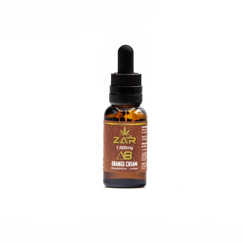ZAR- Veterans Receive 22% Off!- 10% OFF With Code: LEAFLY: ZAR 1500mg DELTA 8 Tincture Orange ...