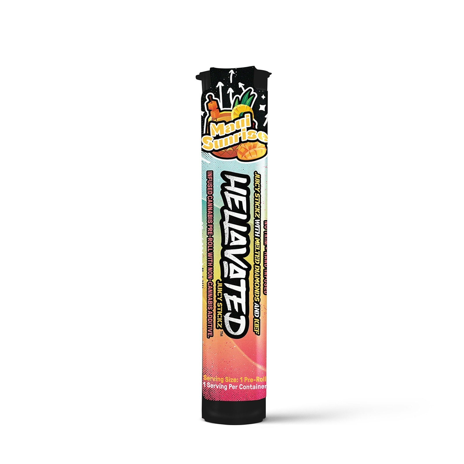 Hellavated: Maui Sunrise Juicy Stickz .75g | Leafly
