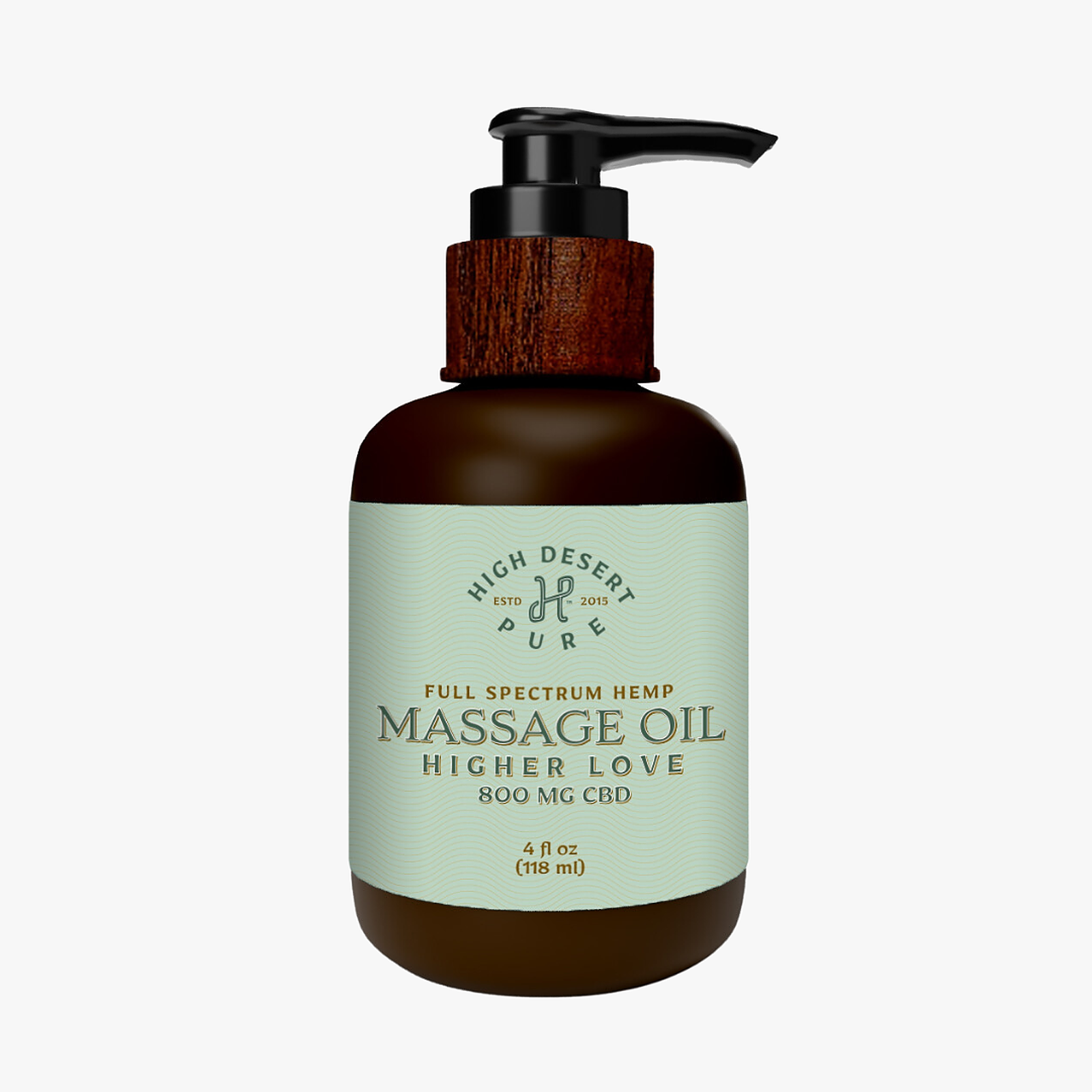 High Desert Pure: HDP CBD 800 mg Massage Oil | Leafly