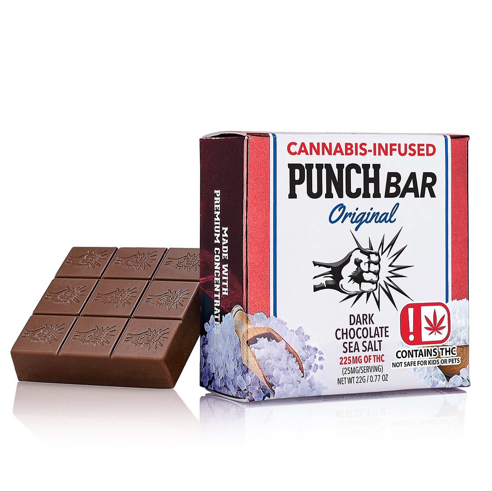 Punch: Dark Chocolate Sea Salt OK 225 PunchBar | Leafly