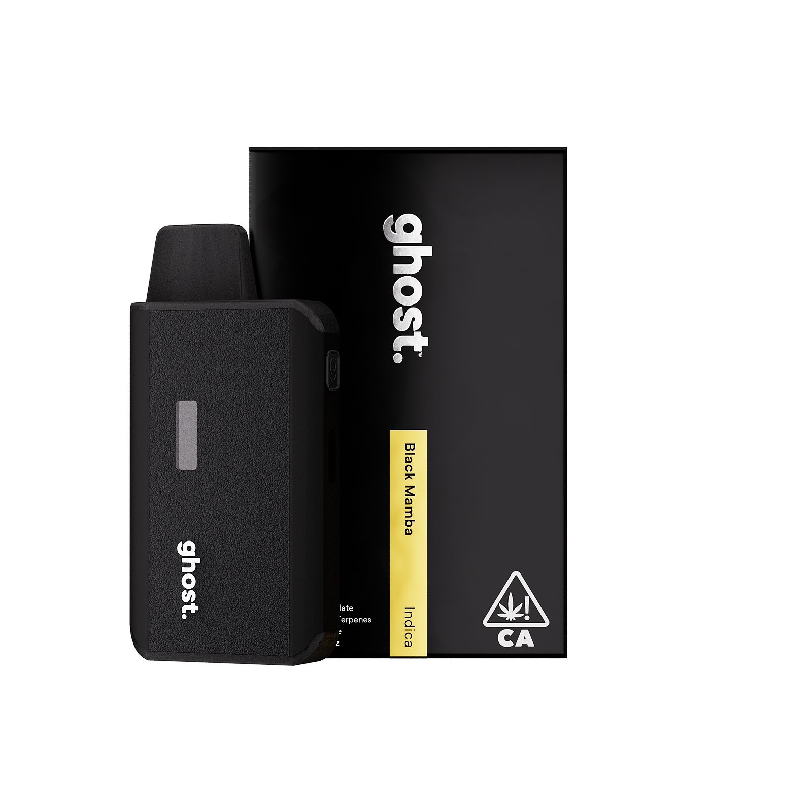 Ghost.: Black Mamba 1g All-In-One Vape | Leafly