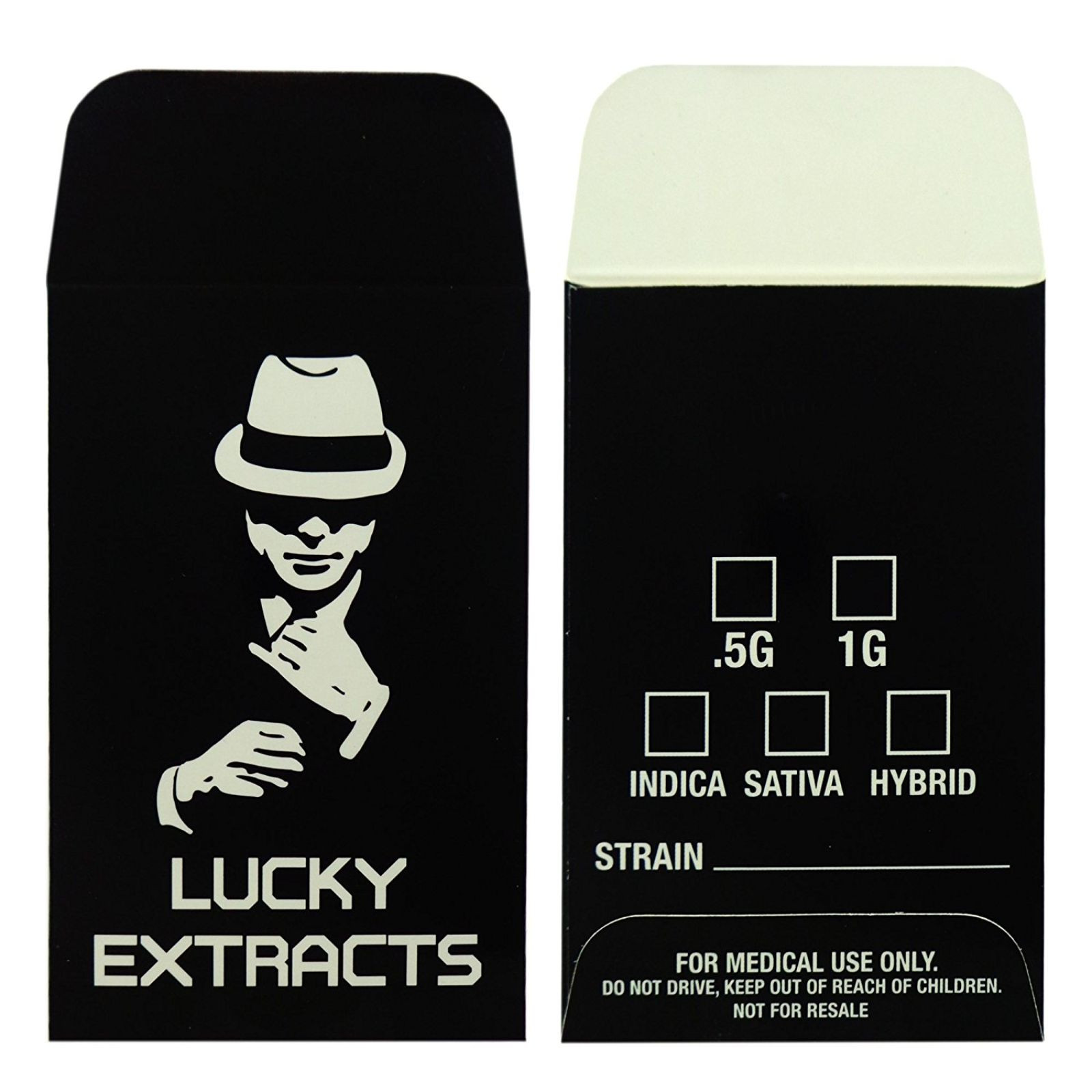 Shatter Labels: 25 Lucky Extracts Concentrate Shatter Strain Labels ...
